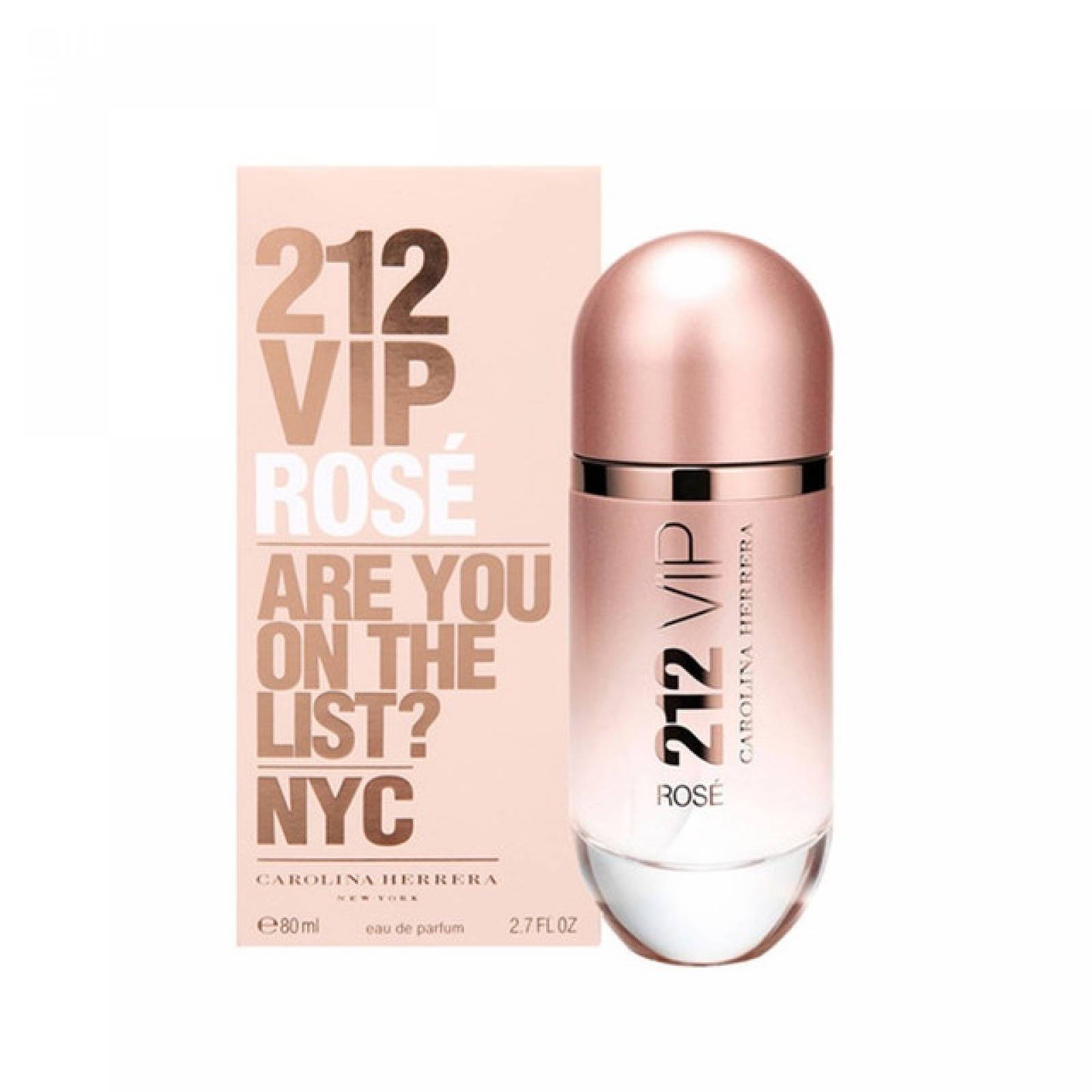 212 VIP ROSÉ EDP 80ML CAROLINA HERRERA PERFUME PARA DAMA