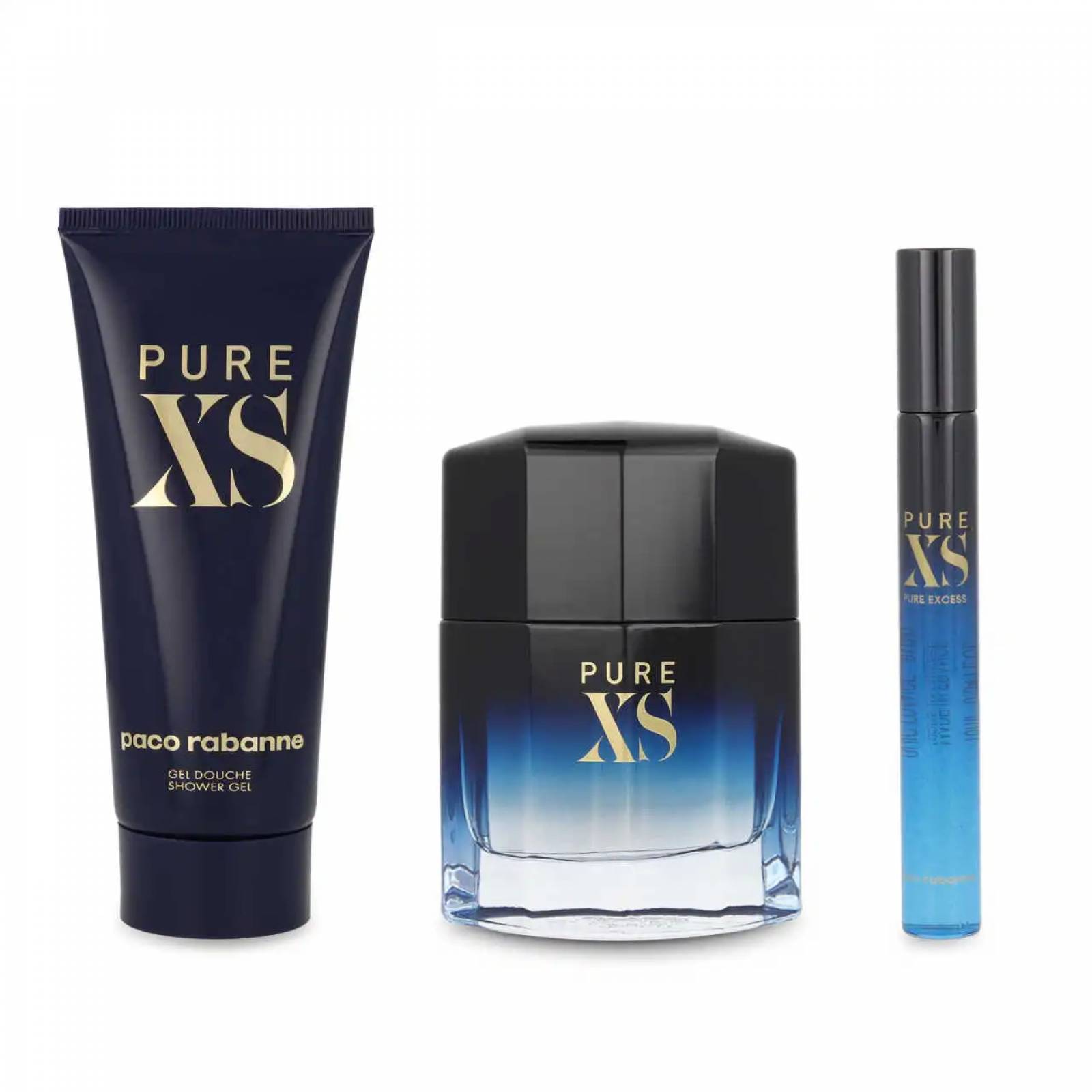 SET PURE XS EDT 100ML + SHOWER GEL 100ML + PERFUMERO PACO RABANNE ...