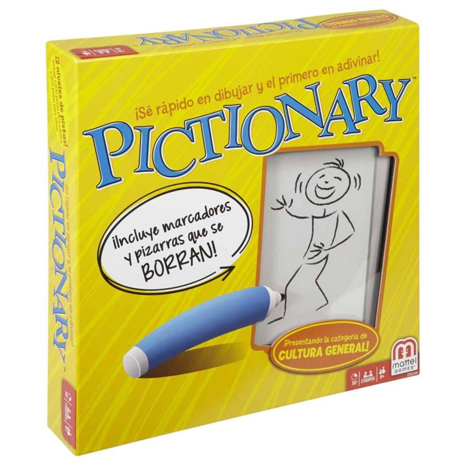 Juego De Mesa Pictionary Clasico Mattel Games