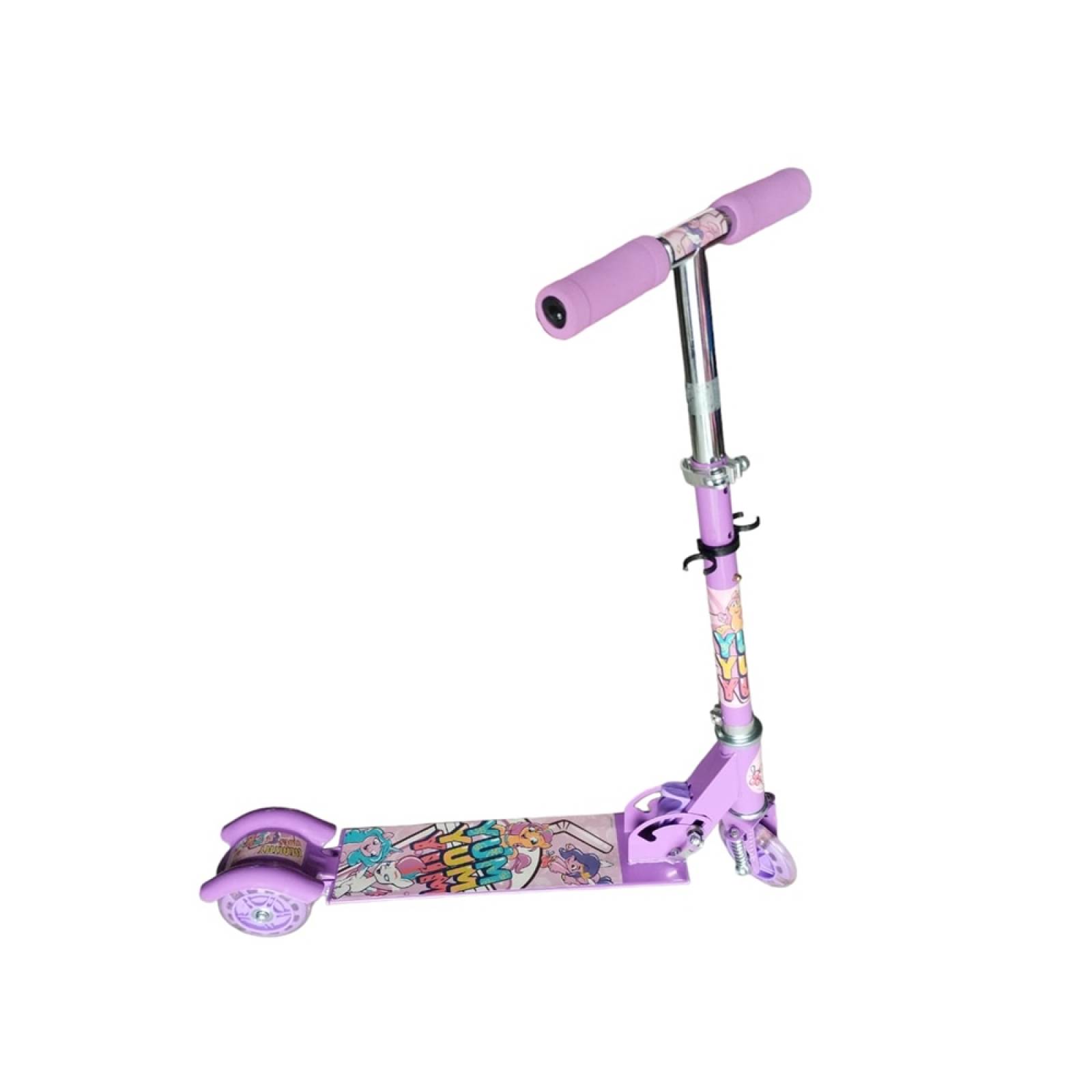 Scooter My Little Pony Con Luz Plegable 3 Ruedas T378960