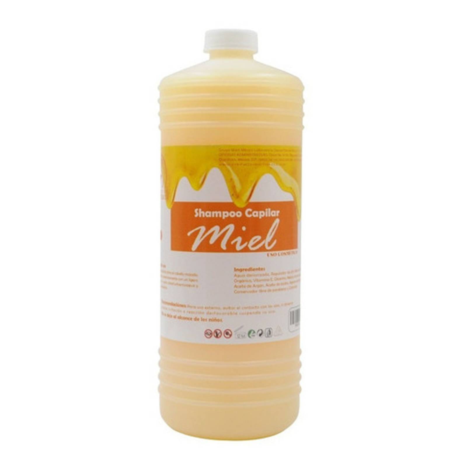 Shampoo De Miel Concentrado Puntas Quebradizas (1 Litro)