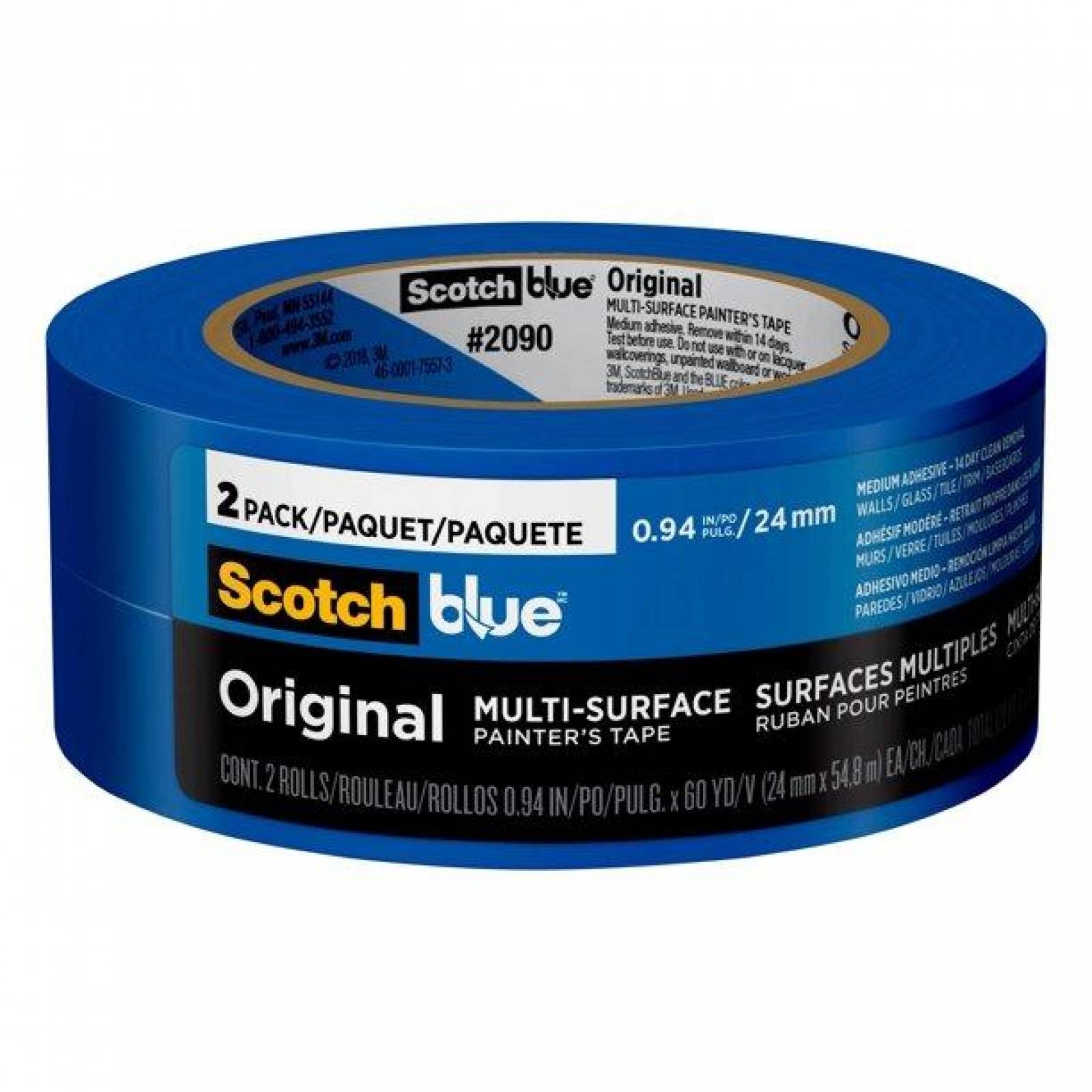 ScotchBlue Original Cinta de Pintor, 24mm X 54.8mts. Cinta de ...