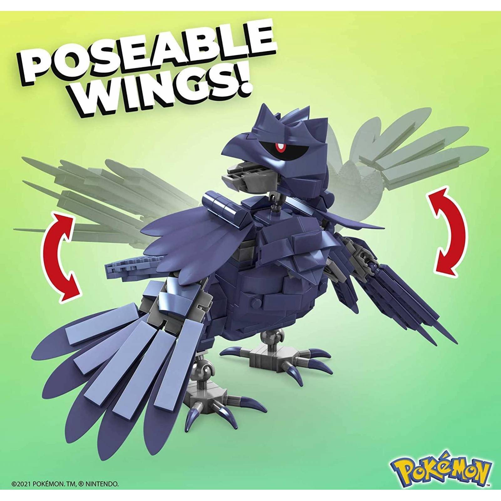 Mega Construx Pokemon Corviknight (Krarmor)