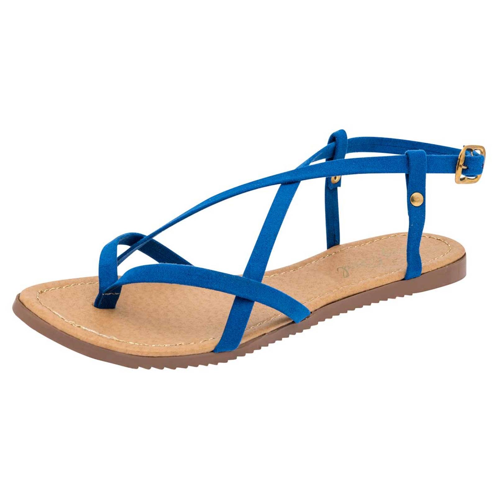 CHANCLA SEXY GIRL 27 Color Azul para Mujer Jx2