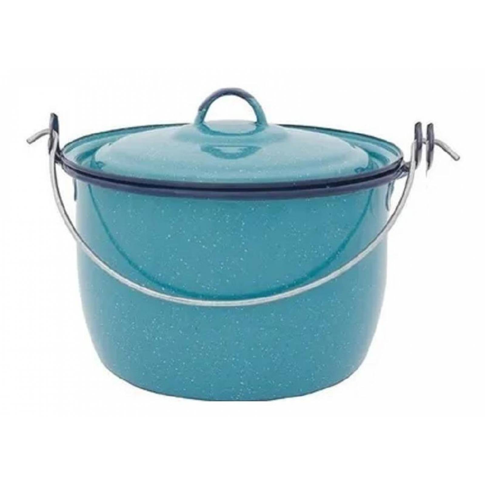 Olla peltre azul turquesa 3 Litros 18 cm, Cinsa