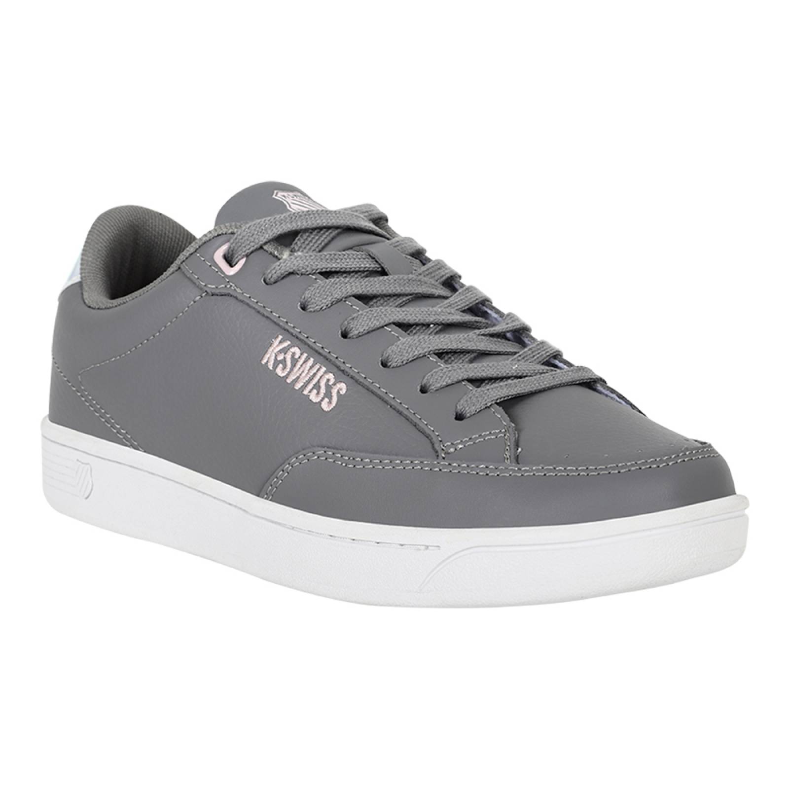 Tenis Grises Court Ace K-SWISS para Mujer