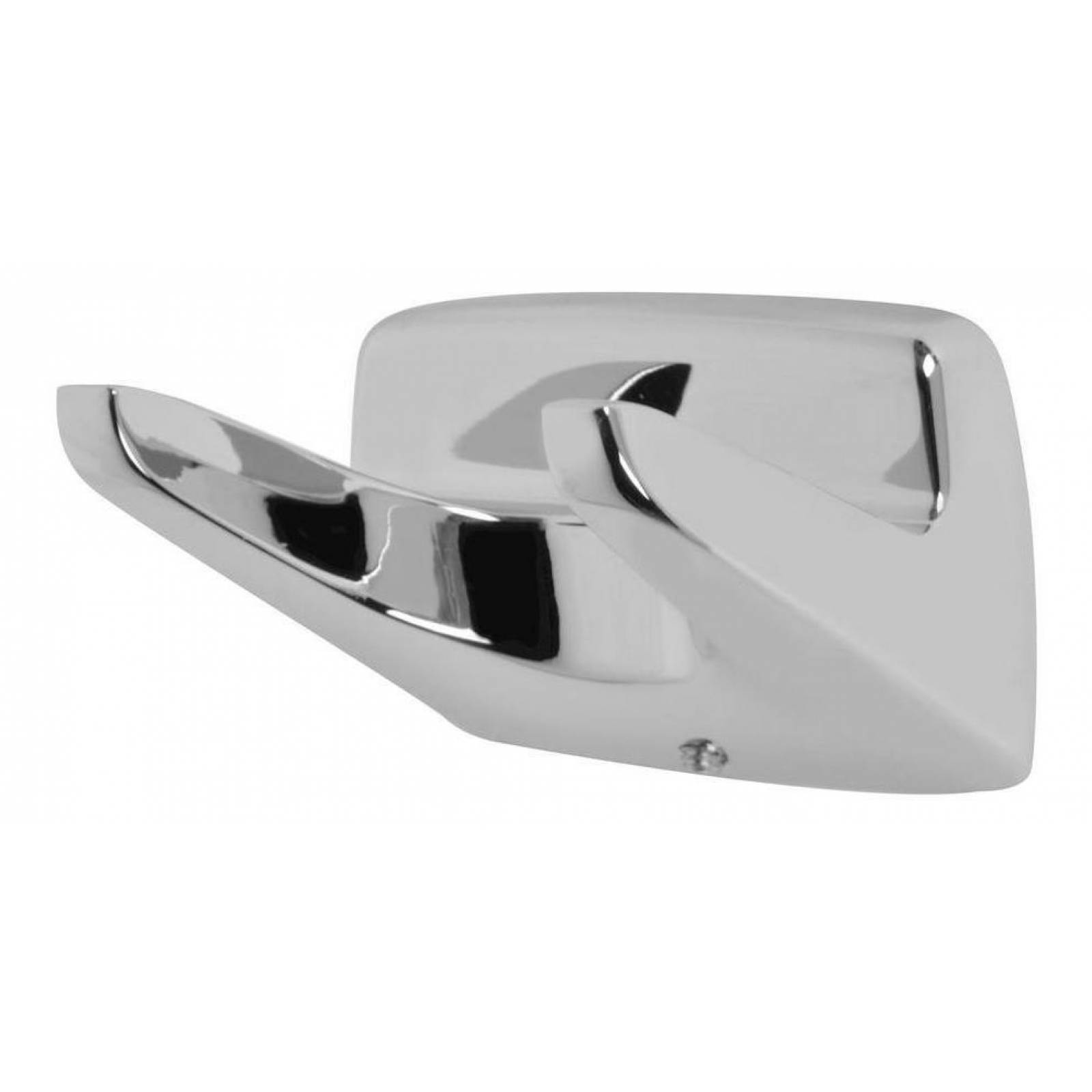 Gancho Doble Para Baño Contemporáneo Cromo