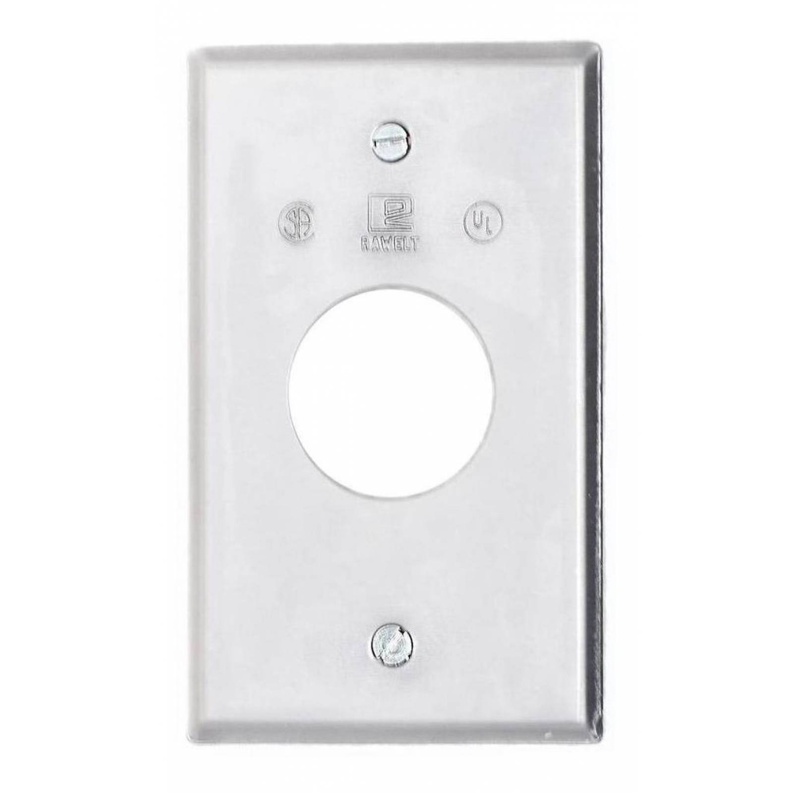 Tapa Rectangular Para Contacto Redondo De 1 3/8 Pulgadas