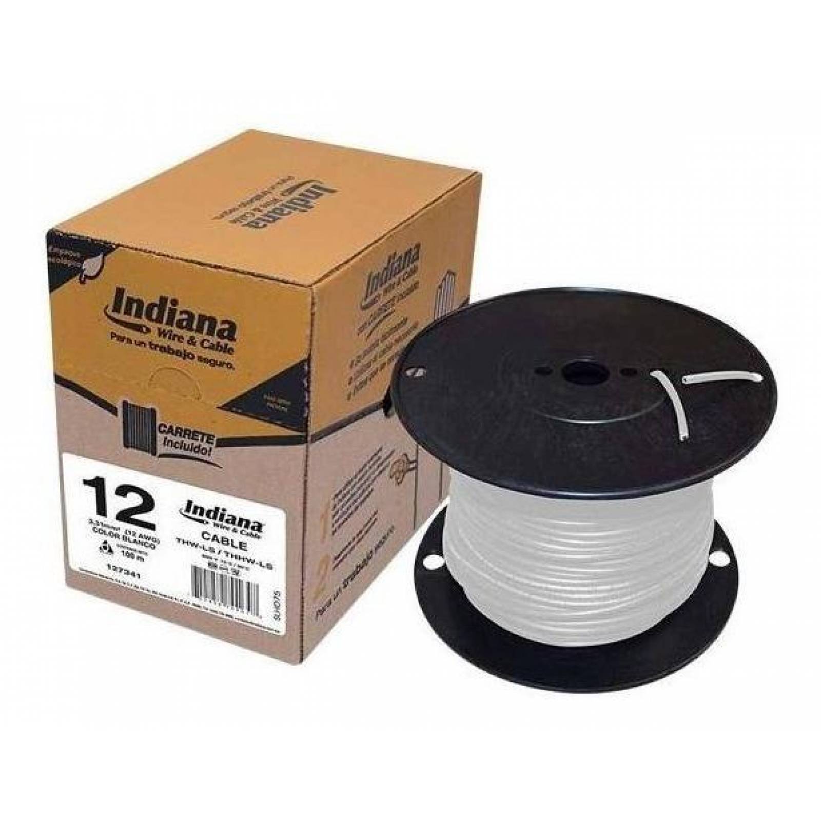Cable Thw 12 Blanco 100m