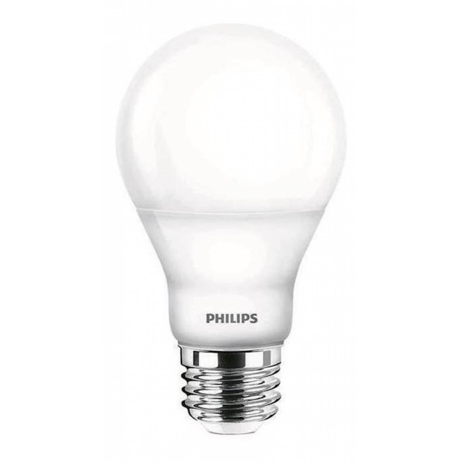 Foco Led A19 Philips 9 Watts 800 Lúmenes Luz Fría Blanca
