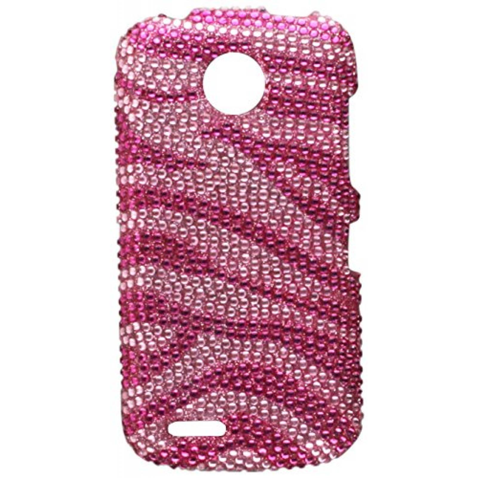 Funda Eagle Cell PDPNR910S302 RingBling Brilliant Diamon Pink Zebra