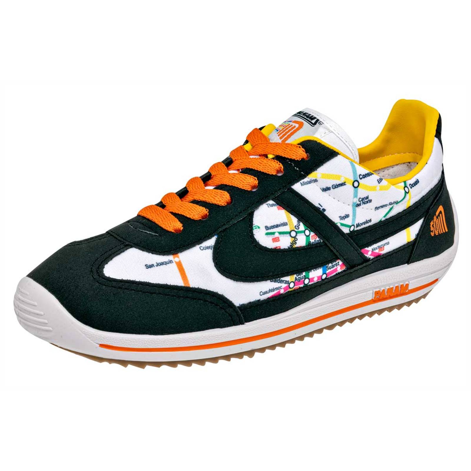 Tenis Mod 190012001 Para Hombre Panam Color Blanco