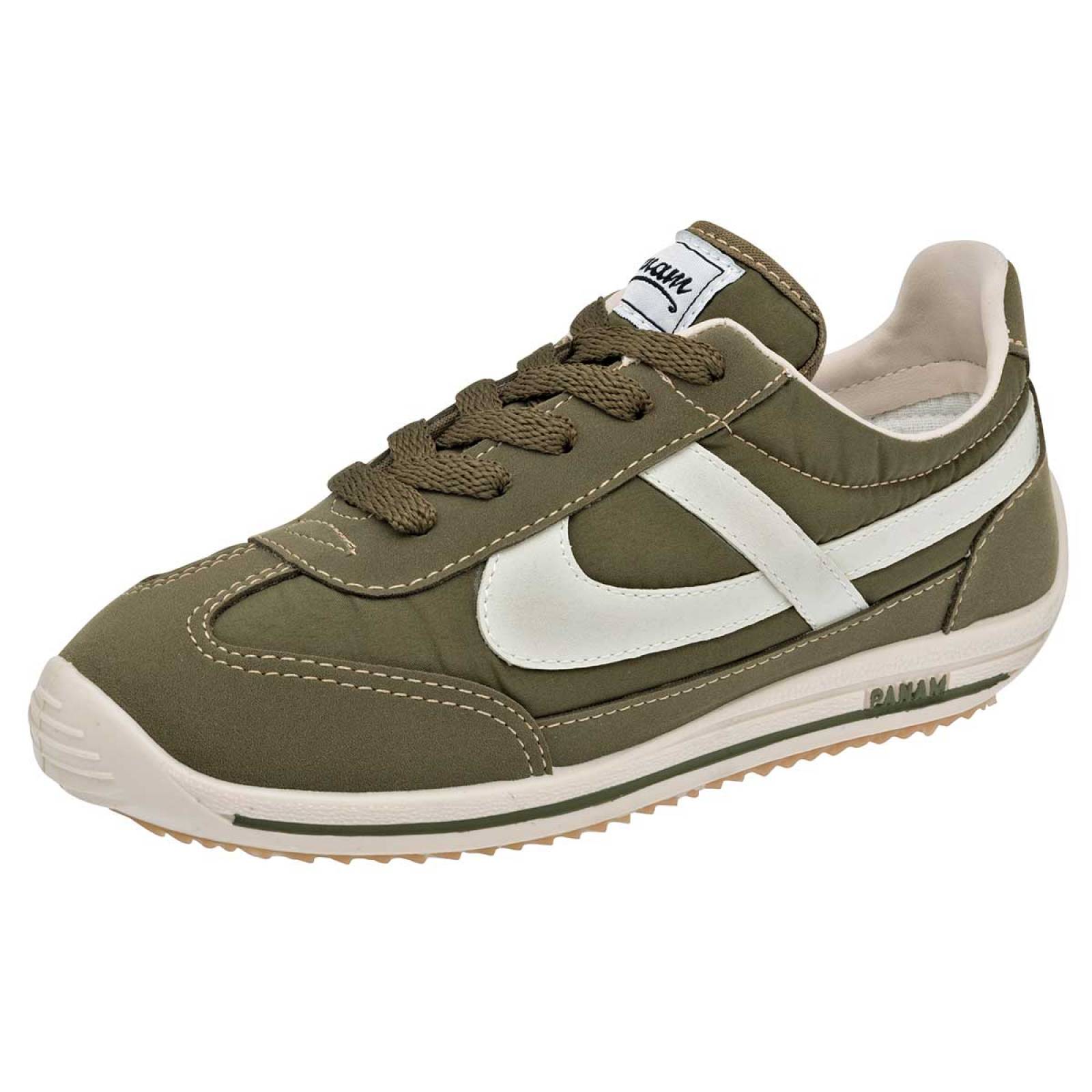 Tenis Mod 010689007 Para Joven Panam Color Olivo