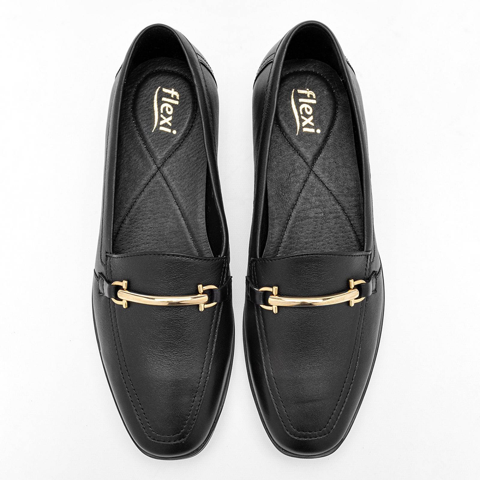 Zapato casual Mod 126602 Para Mujer Flexi Color Negro