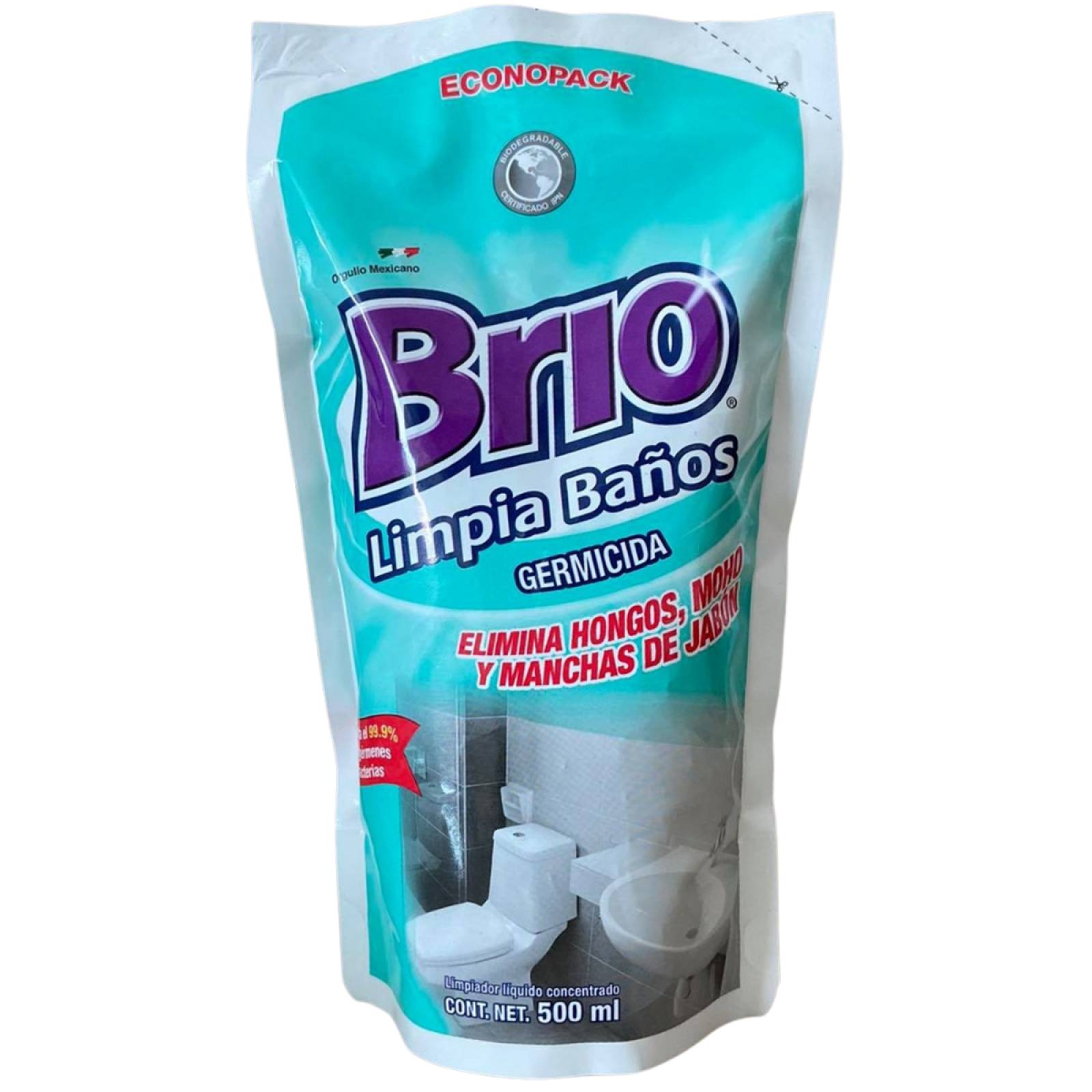 BRIO LIMPIA BAÑOS ECONOPACK 500 ML