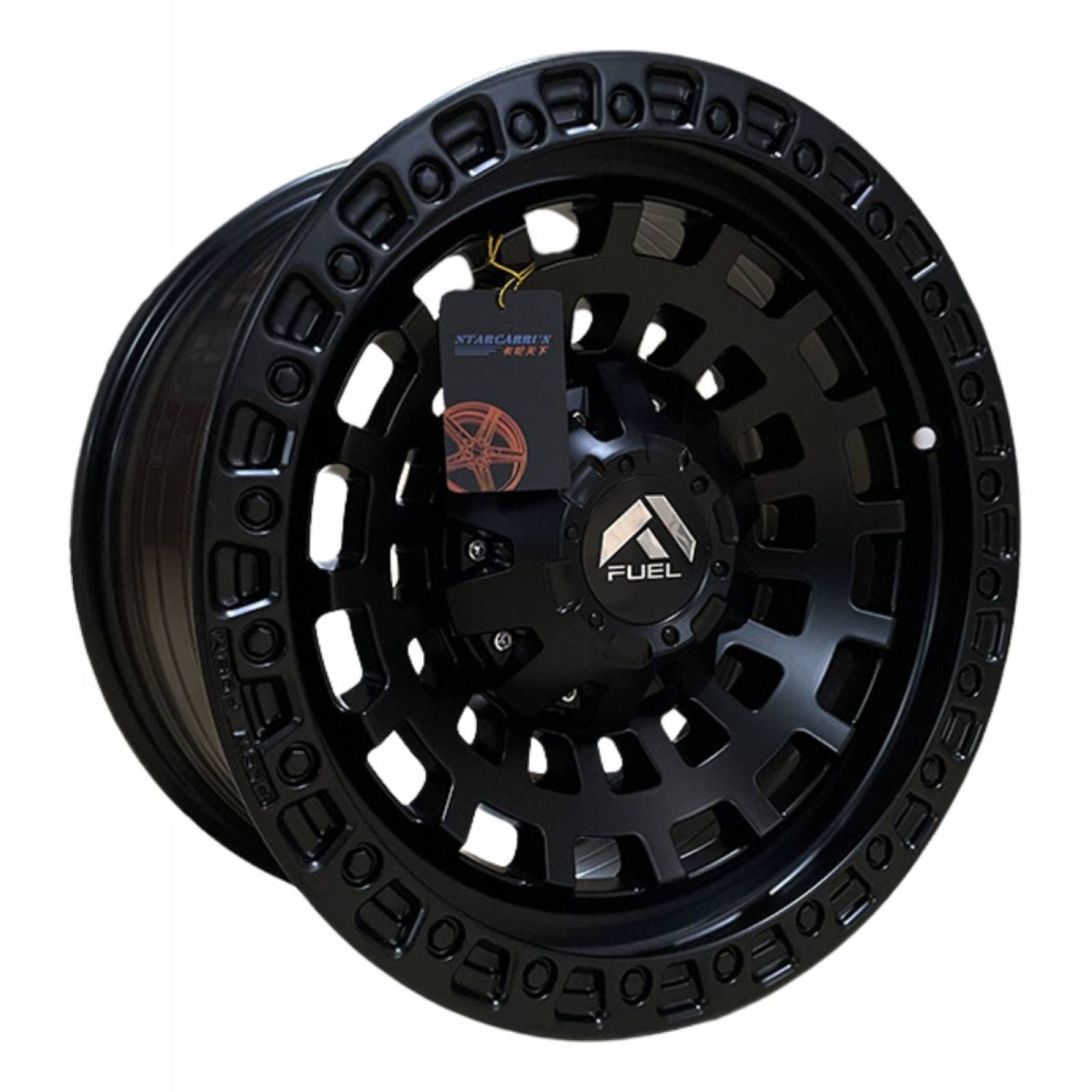 Rines Matt Black 16 5X139.7 Ram Pick Up 1500, Tracker