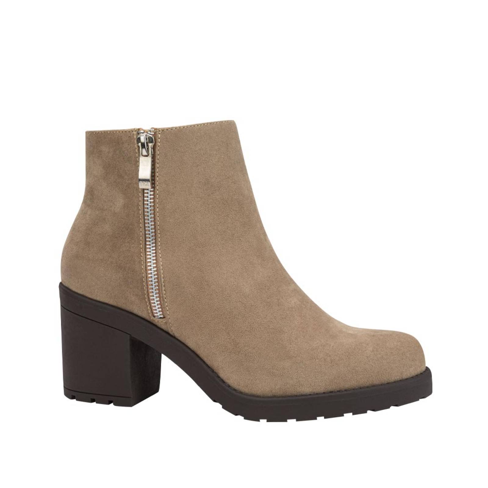BOTA VI LINE DAMA CASUAL TIPO GAMUZA CIERRE 1109855