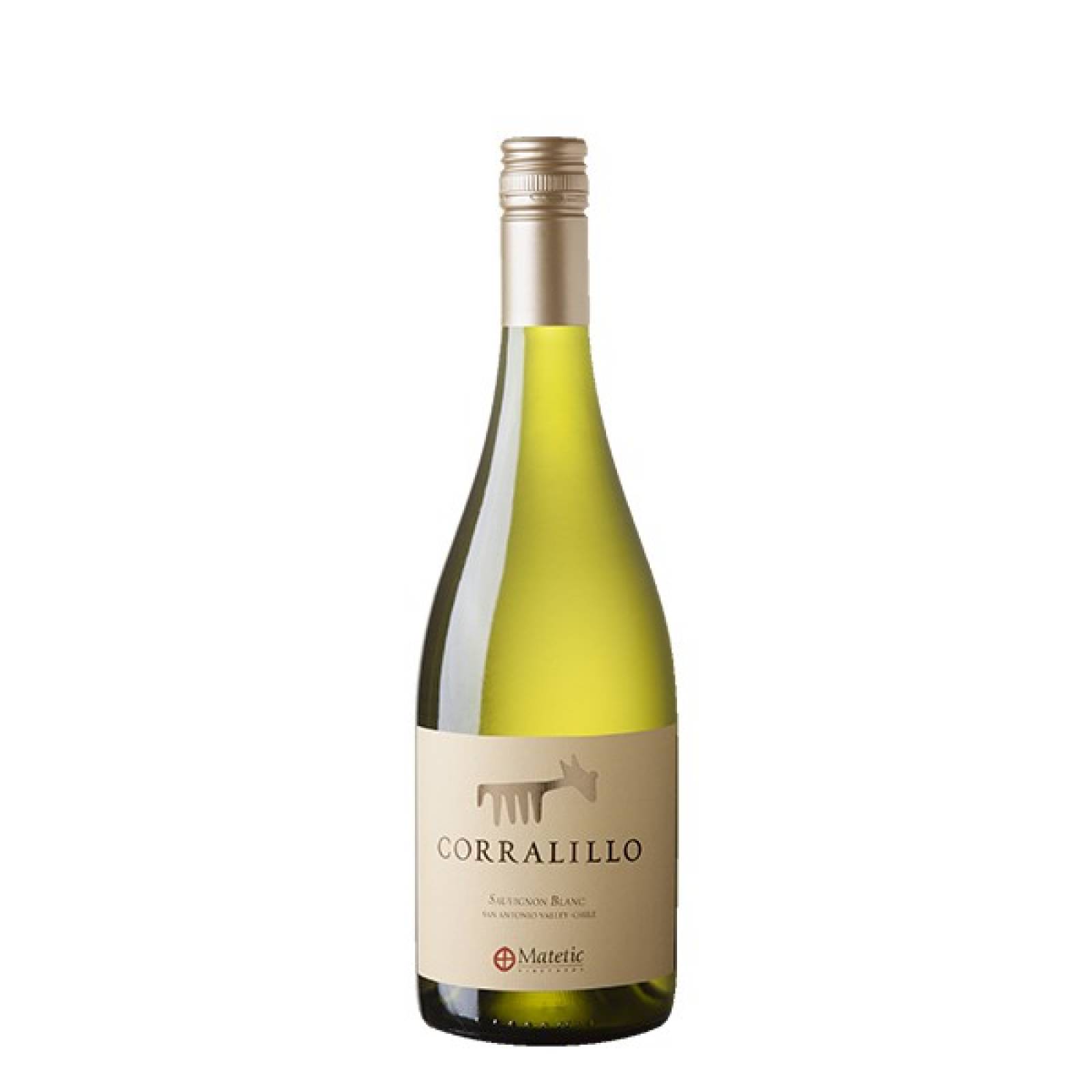 Vino Blanco Corralillo By Matetic Sauvignon Blanc 12 pzas de 750 ml