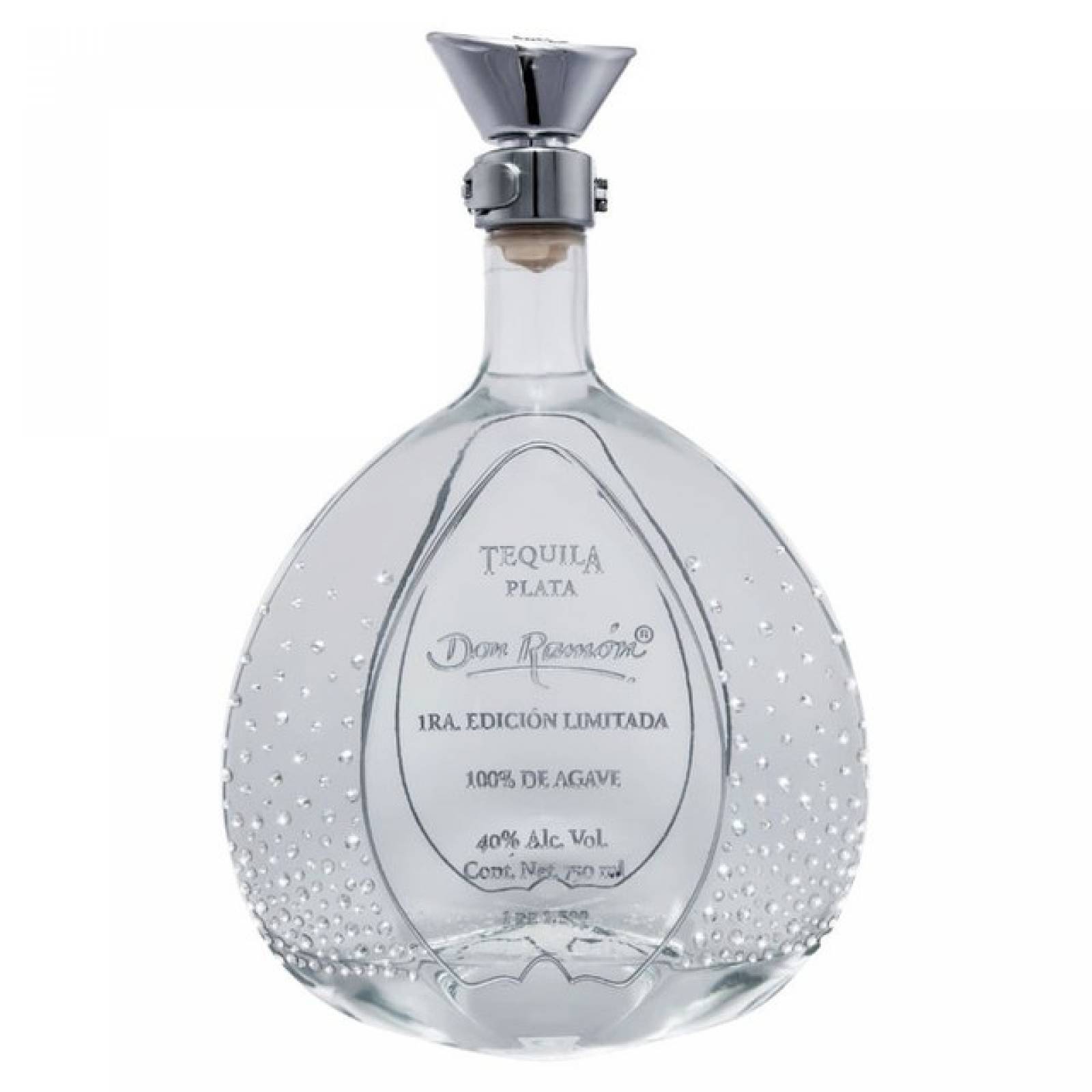 Tequila Don Ramon Plata Edicion Limitada Swarovski 750 ml