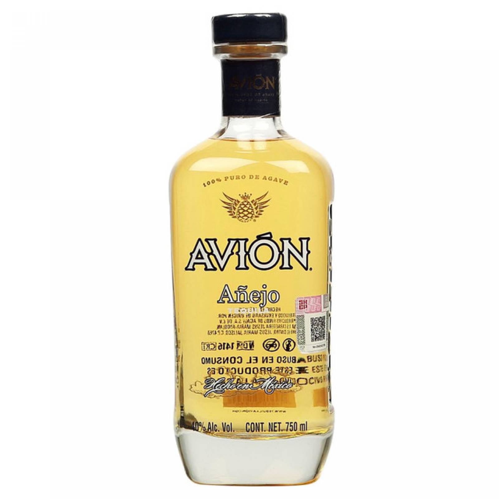 Tequila Avion Añejo 750 ml