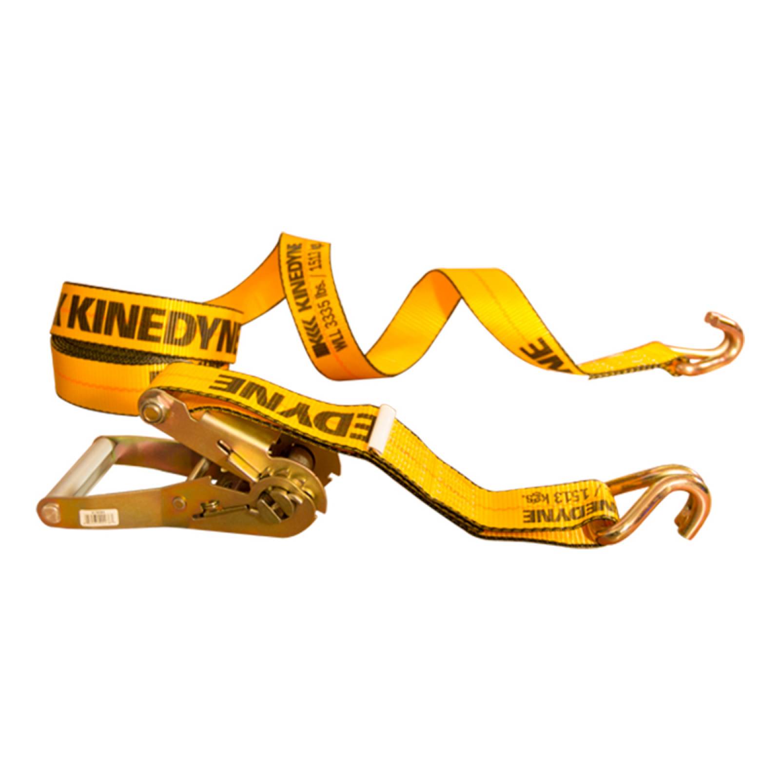 BANDA CON MATRACA Y GANCHO DOBLE J DE 2 PG X 30 FT