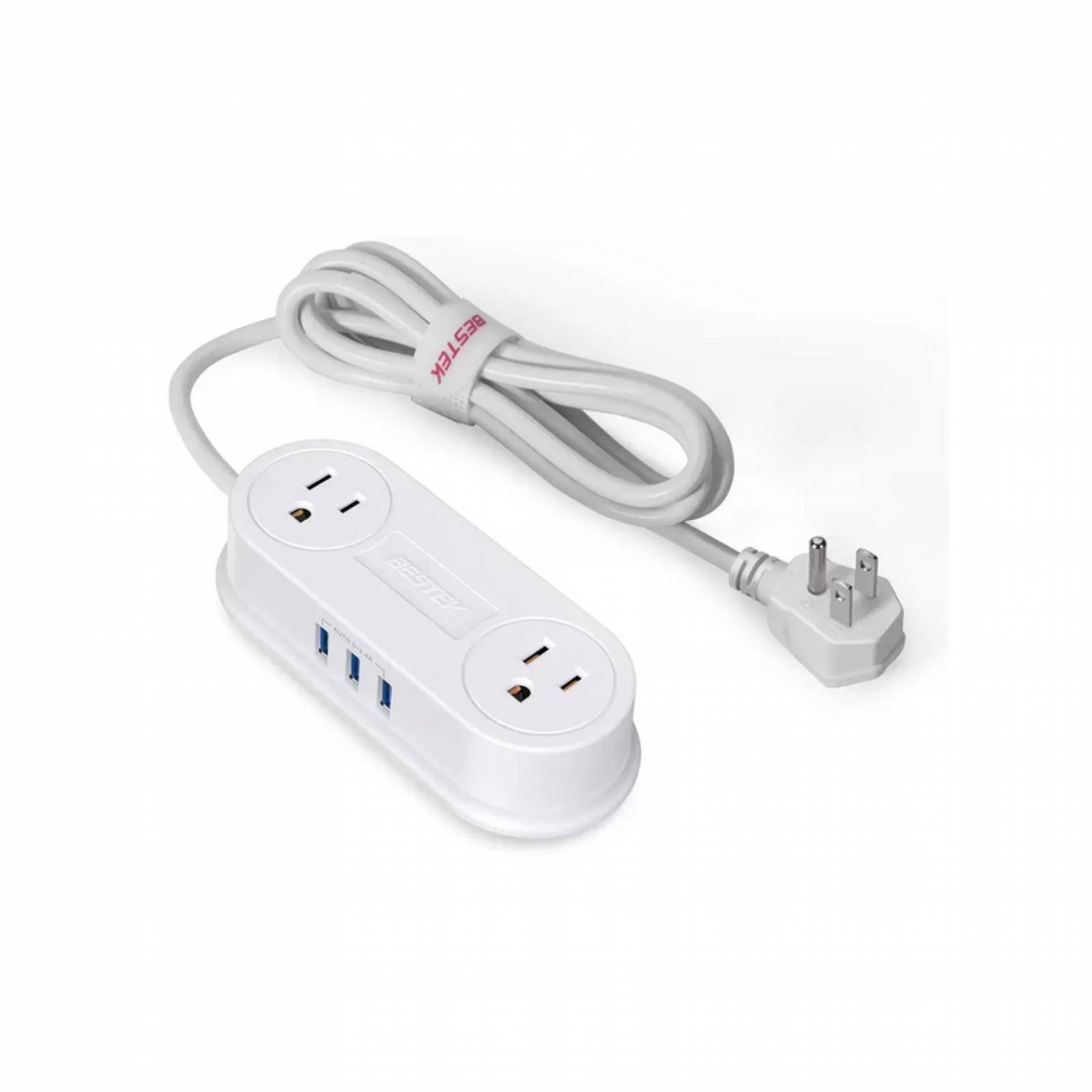 Multicontacto tipo barra, compacto y práctico 1250w bestek