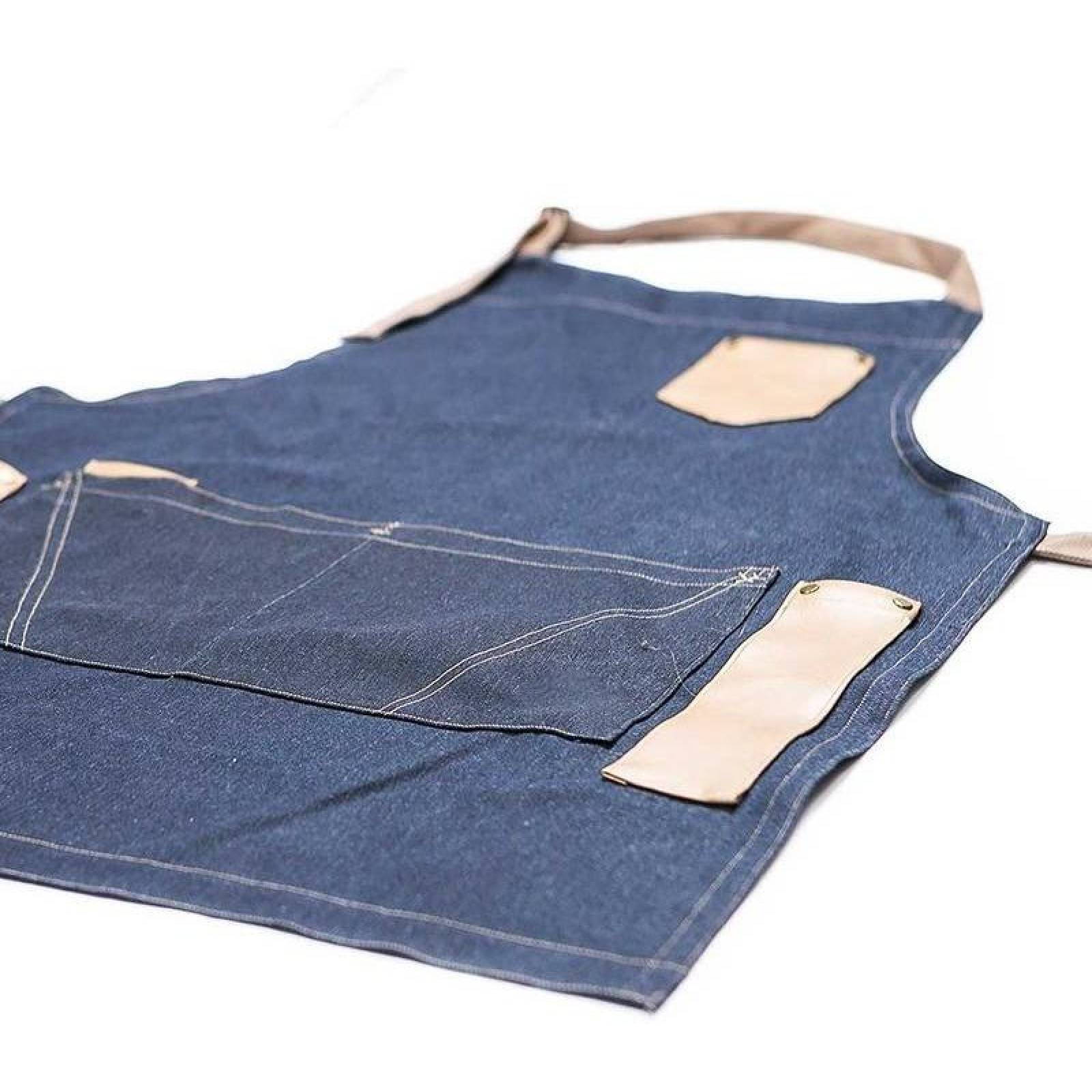 MANDIL COMPLETO AZUL