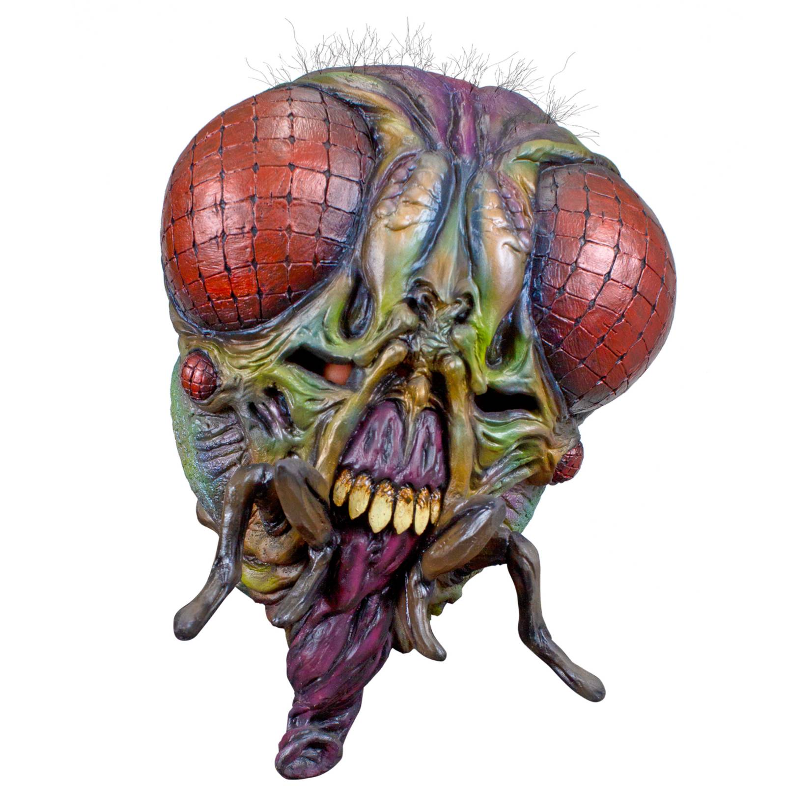 Máscara De Mosca The Fly Animales Creepy Disfraz Halloween Ghoulish ...