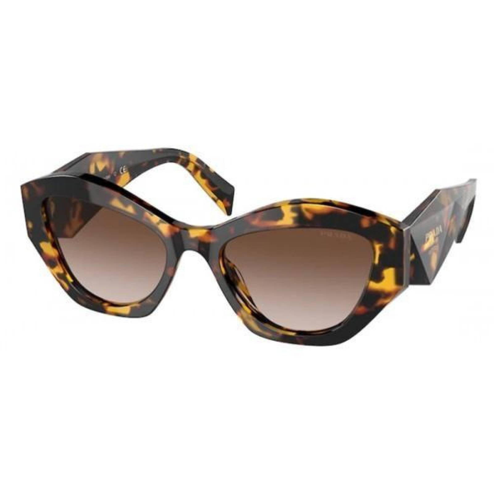 Prada SPR 07Y VAU-6S1 Symbole abstract Carey Cafe Degradado