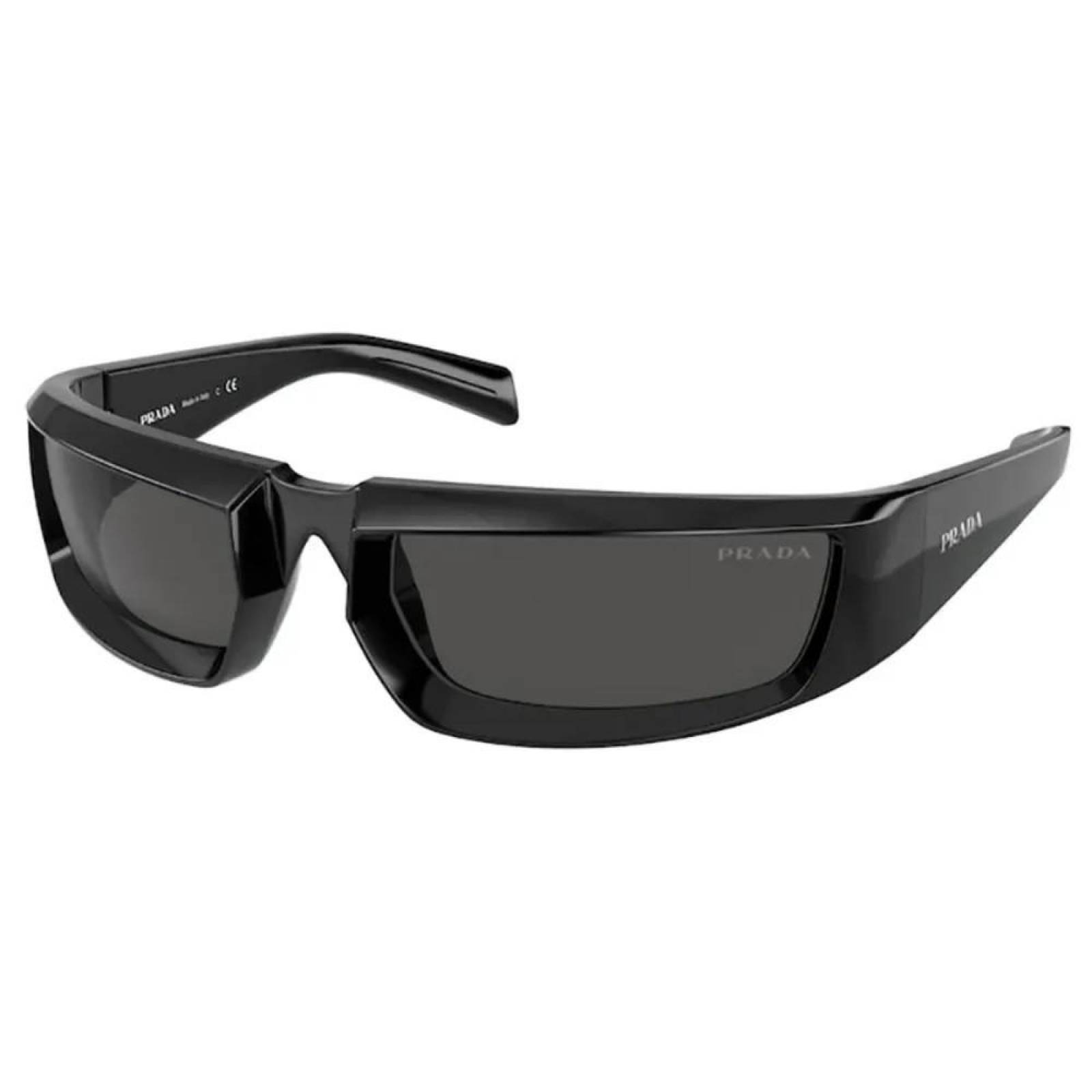Prada SPR 25Y 1AB-5S0 Runway sunglasses Negro Plata