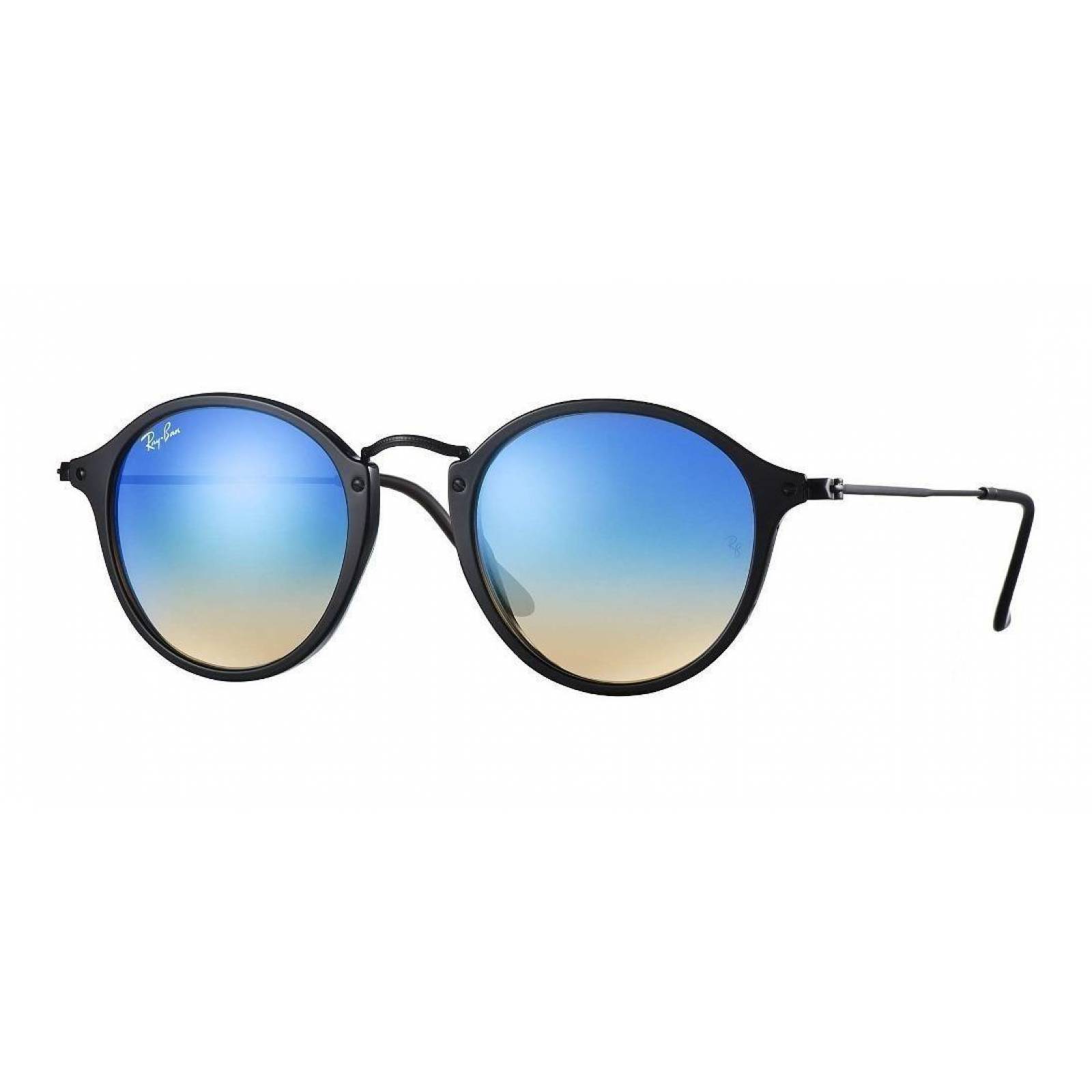 Ray Ban Rb2447 901/4o Round Fleck Azul Degradado Negro