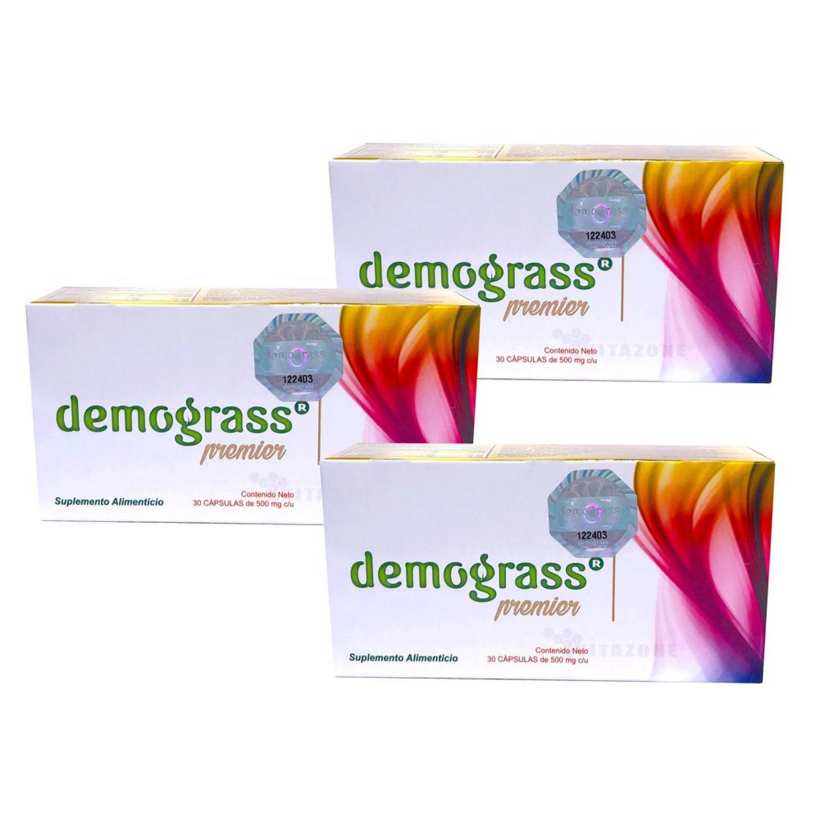 Demograss Premier 90 cápsulas (3 Cajas) Original