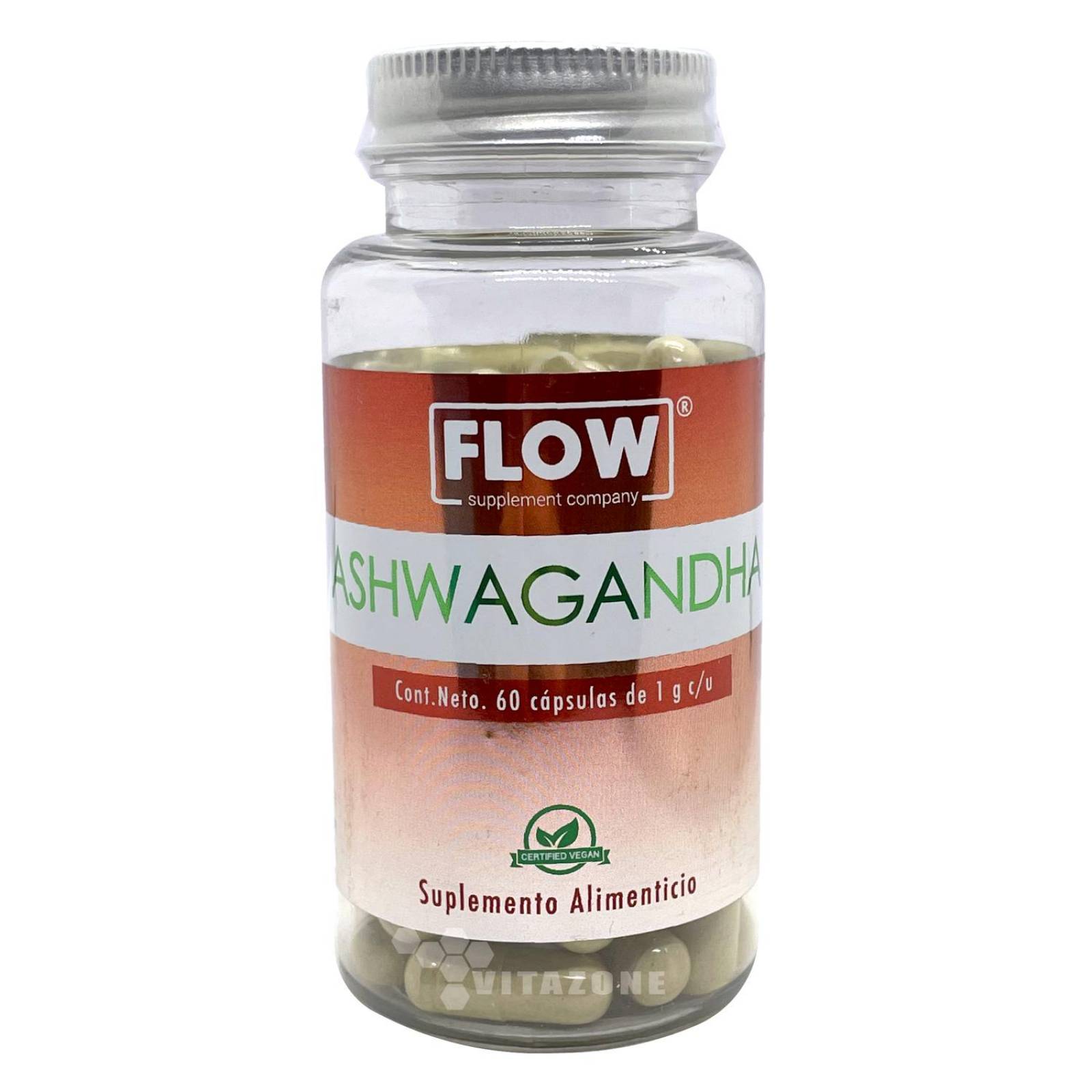 Ashwagandha 60 cápsulas Flow