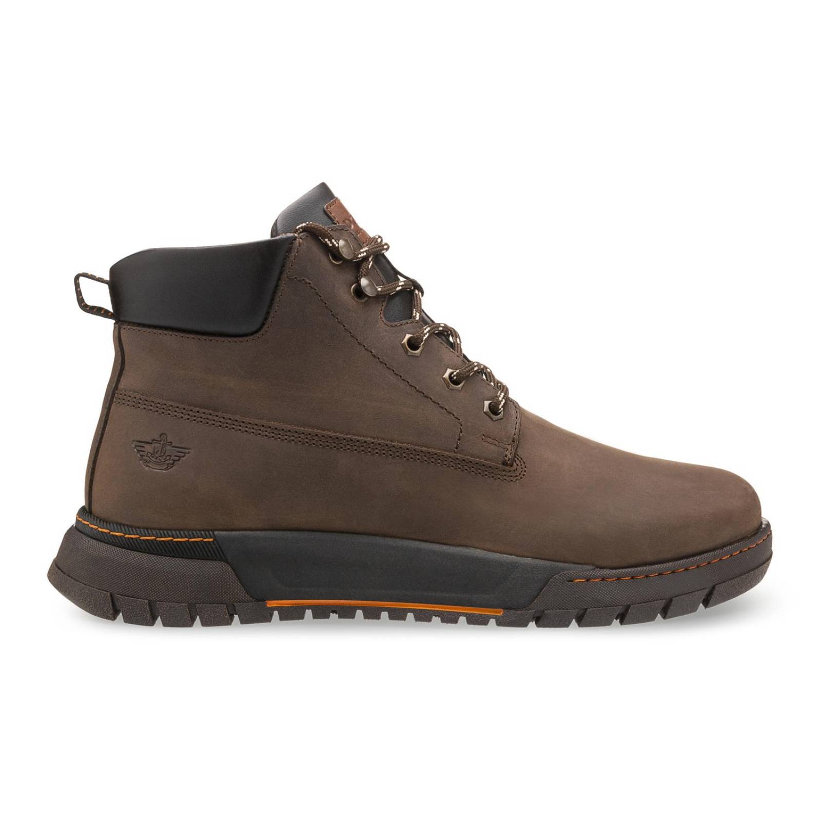 Bota Dockers de Piel Hombre D2222171 Choco