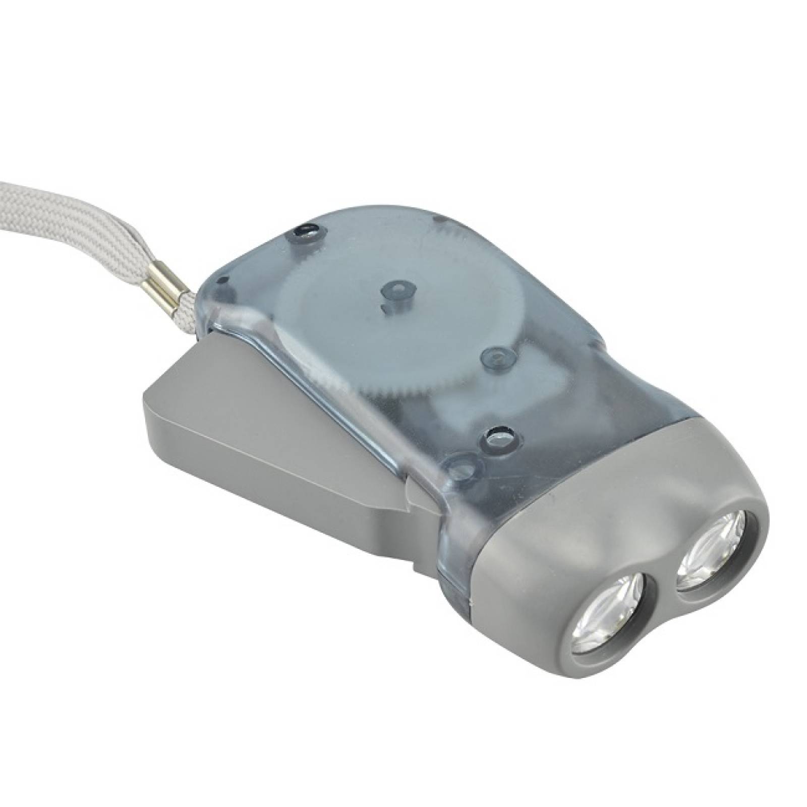Lampara Autorecargable 2 Leds Practica Transparente Gim