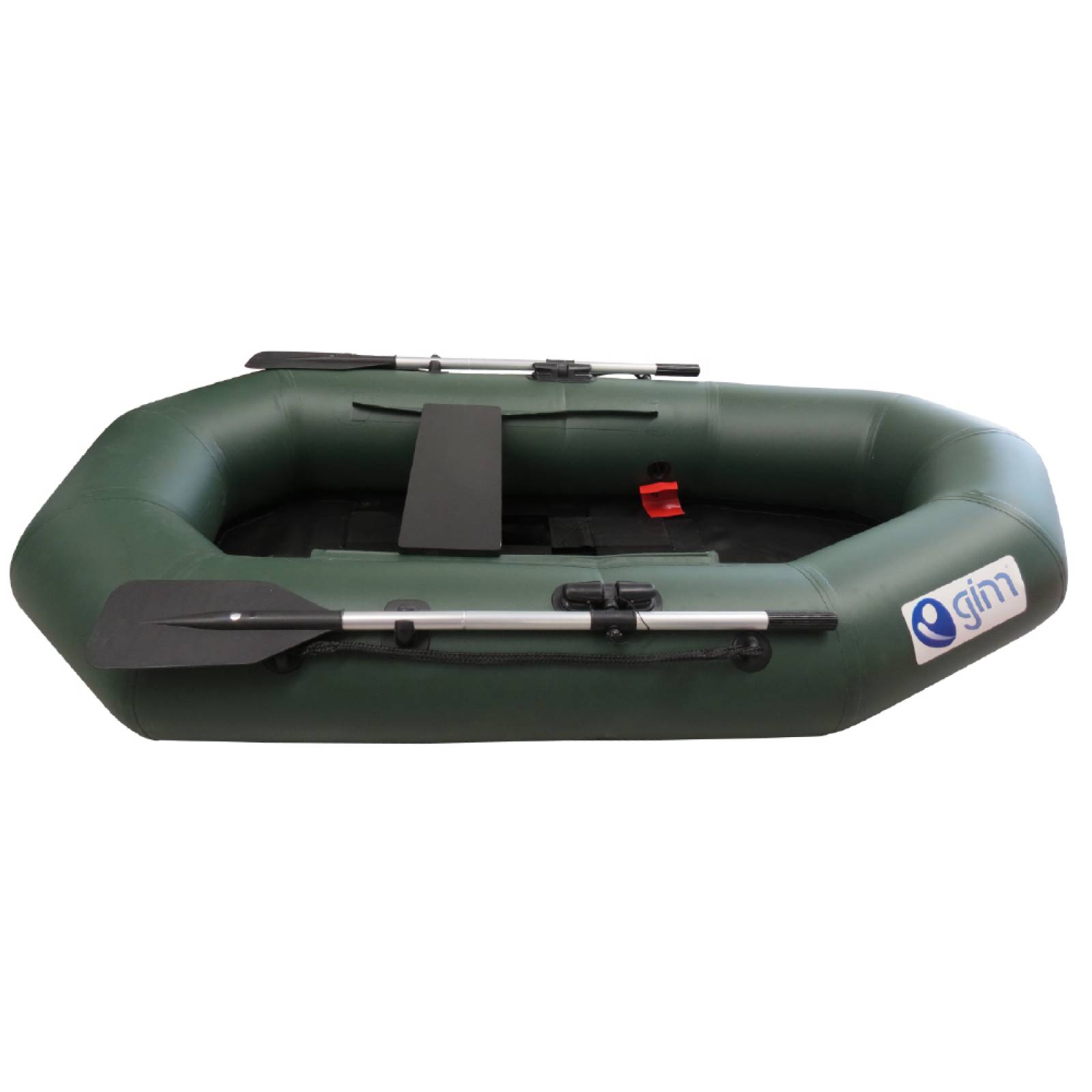 Lancha Inflable 2 Personas 220Kg Verde Militar Dfa-230