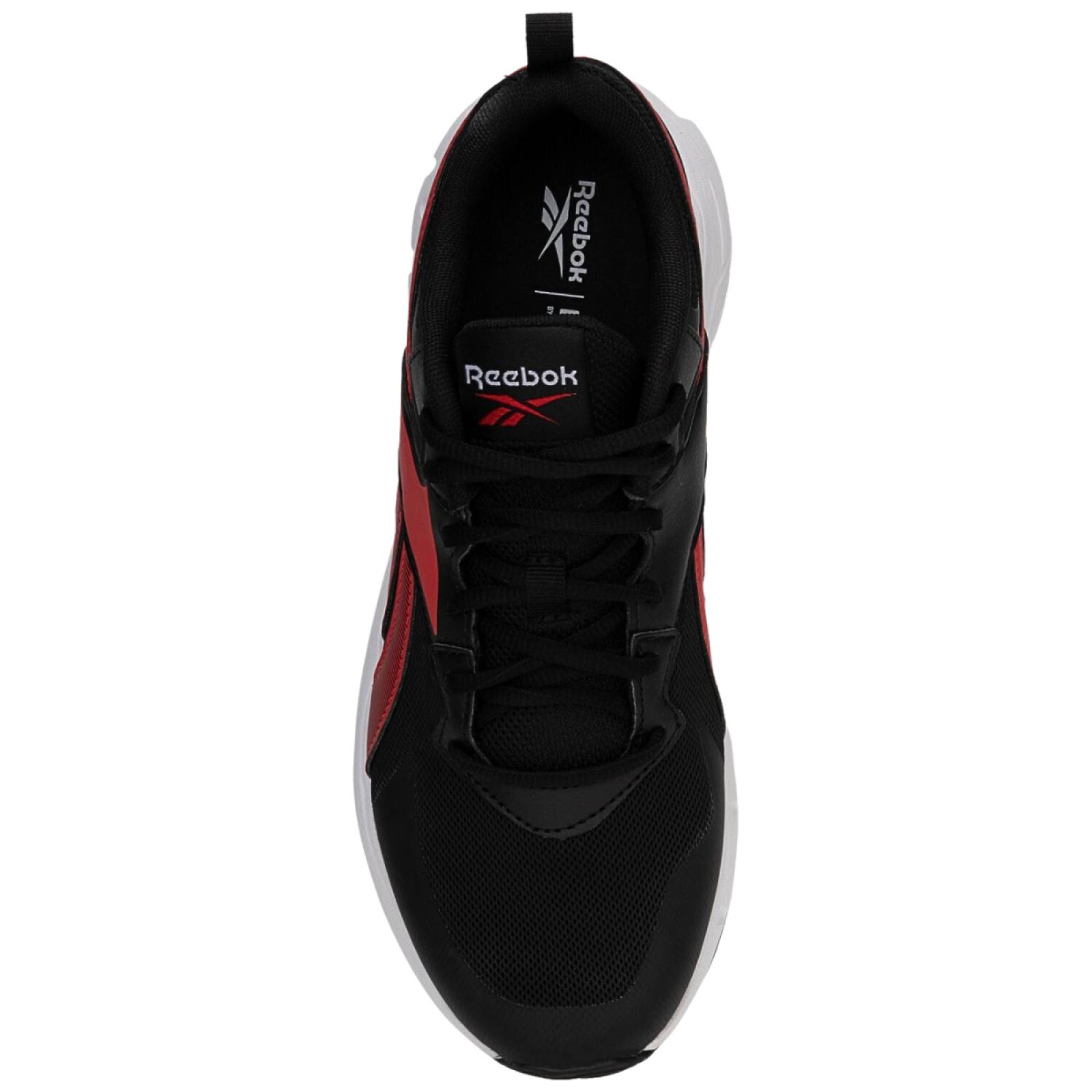 Tenis Reebok Para Hombre Ztaur Run Il Hq3625 Correr Negro/Rojo.