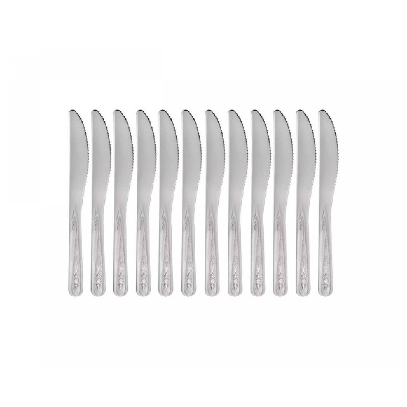 Set cuchillos de mesa Acero Inoxidable Moven Jazmin 12 Piezas