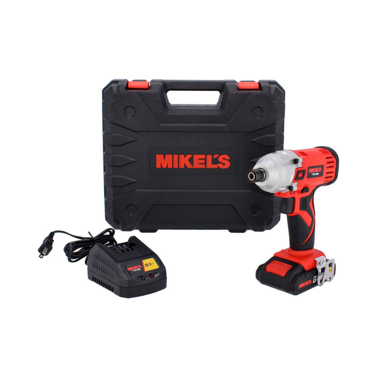 Atornillador de impacto inalámbrico 1/4 20V ATI20 Mikels