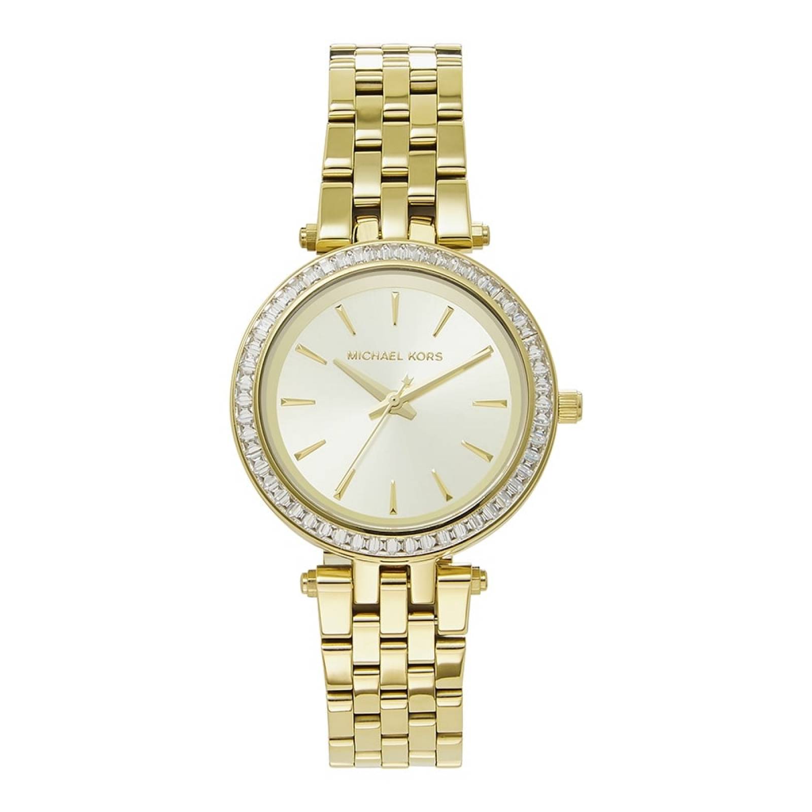 Reloj Michael Kors Mk3365 Petite Mini Darci Dorado Mujer