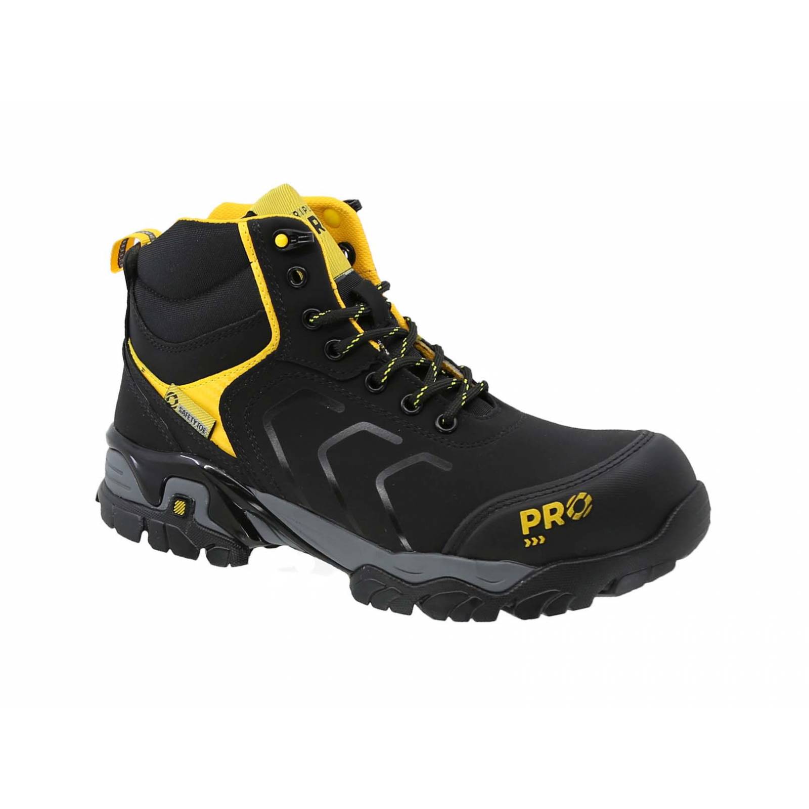 Bota de Seguridad Triples Pro Gear 423 Negro Caballero