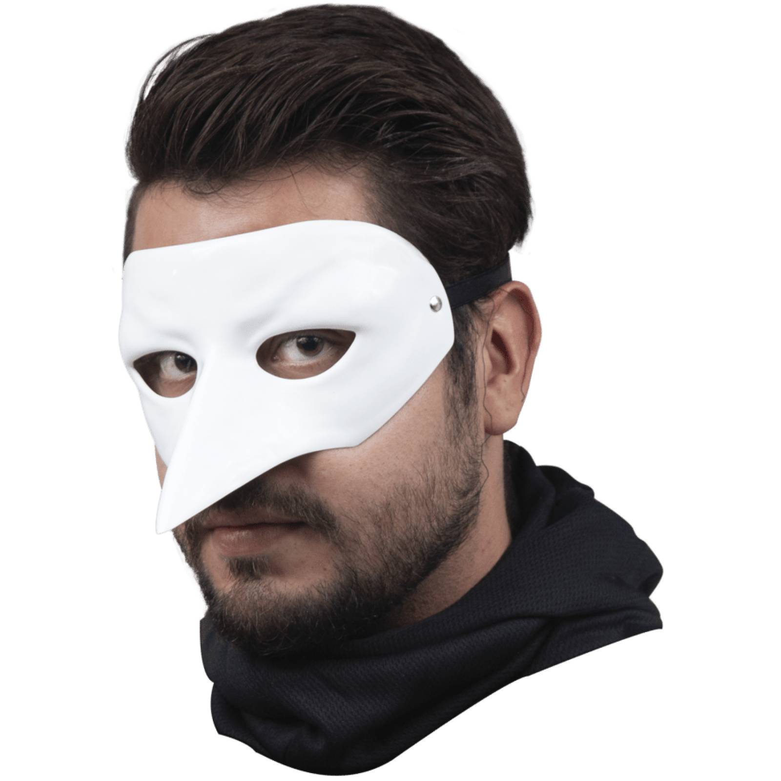 Máscara de Látex Corvo Blanco - Corvo White