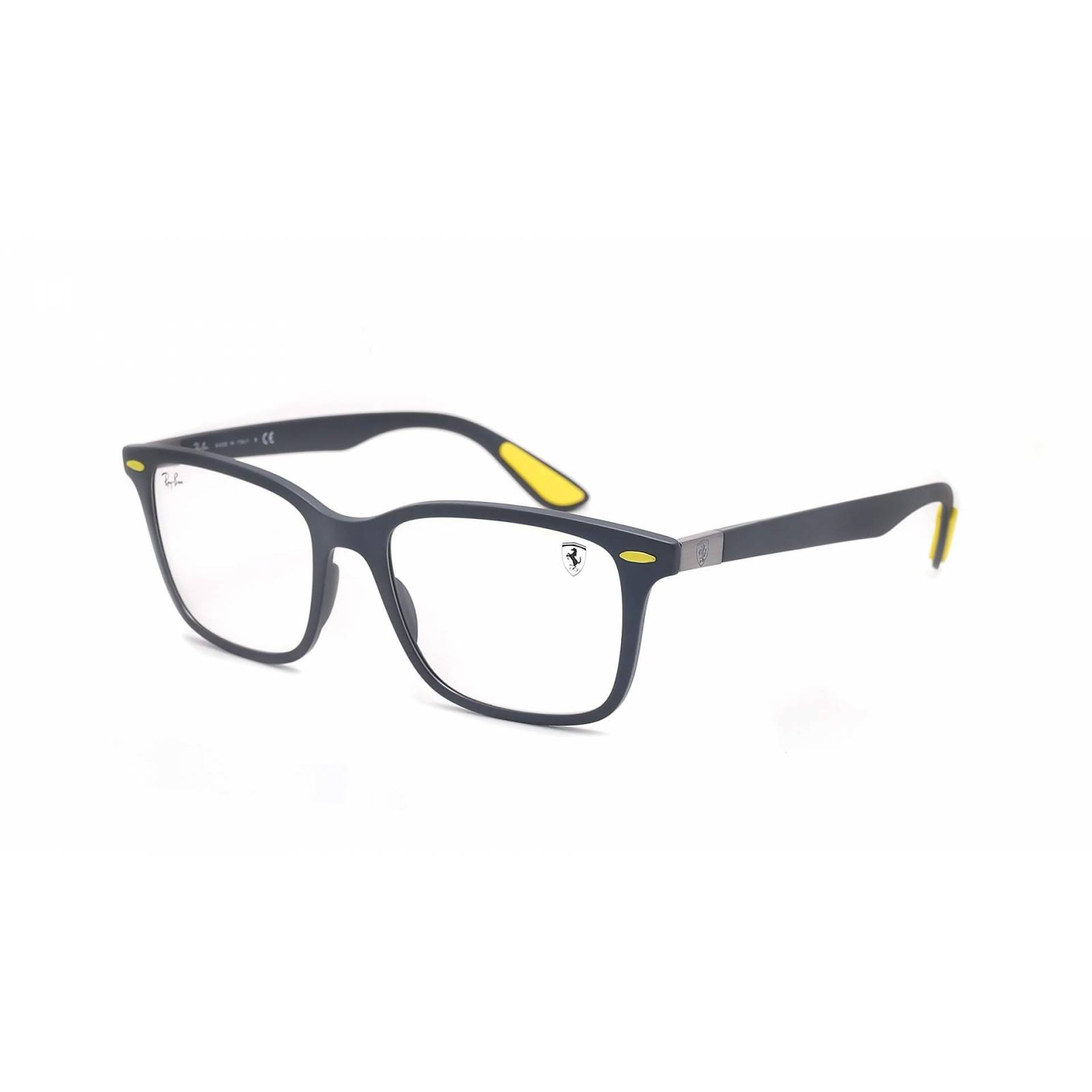 Ray Ban RB7144M F608 Oftalmico Square Scuderia Ferrari Amarillo Gris