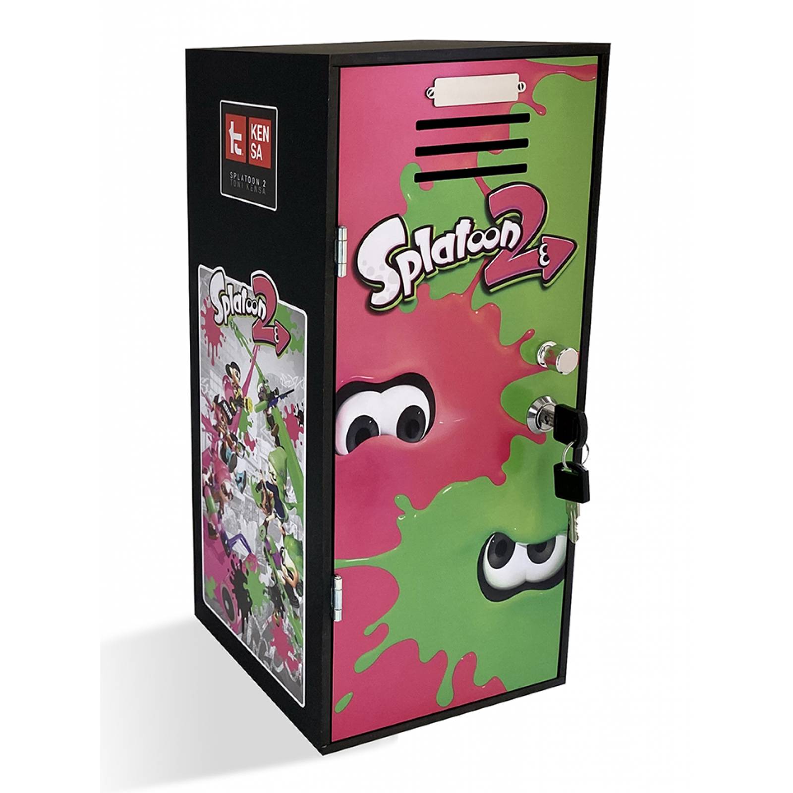 Splatoon Mini Locker individual con llave de seguridad videojuegos ...