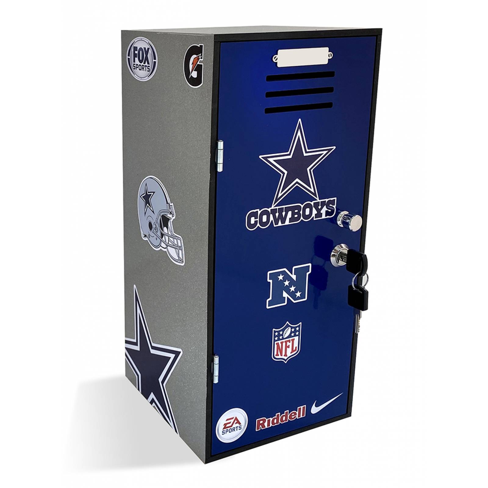 DALLAS COWBOYS - Locker deportivo, decorado, individual con llave de ...