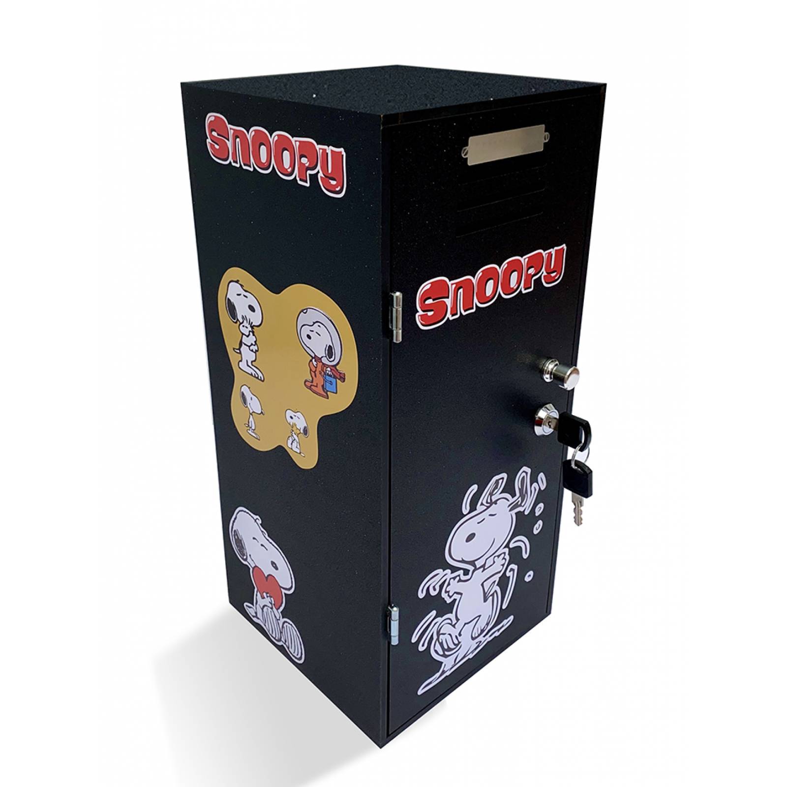 SNOOPY - Locker decorado, individual con llave de seguridad.