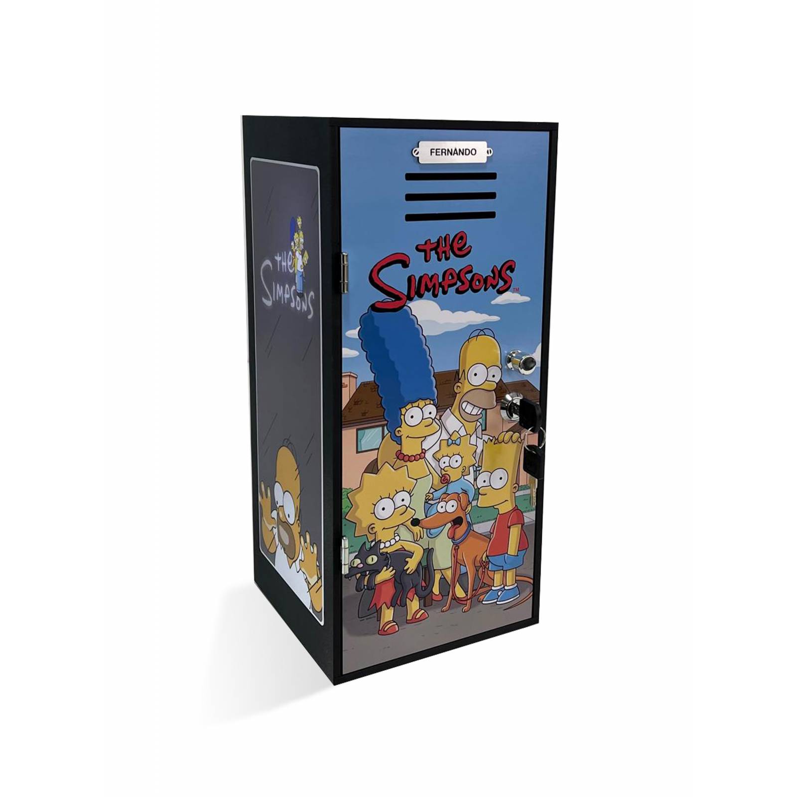 LOS SIMPSON - Locker decorado, individual con llave de seguridad ...
