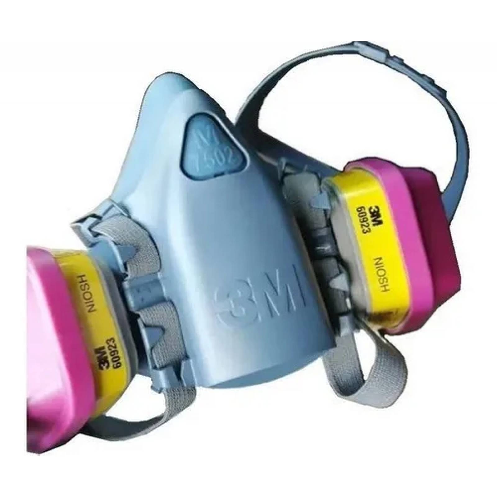 Respirador 3m 7502 Filtros P100 Niosh 60923 Part Vapores Org