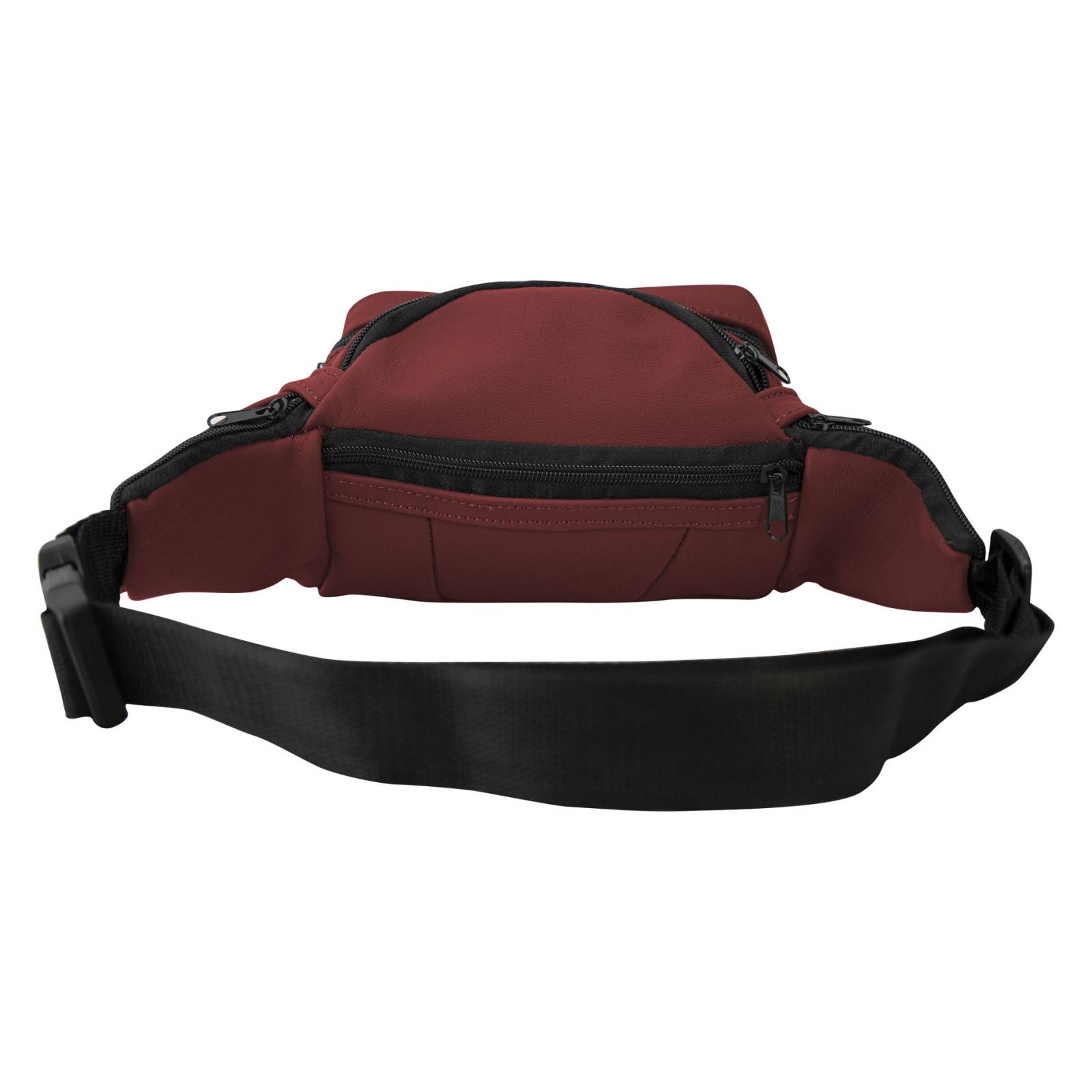 Cangurera Unisex Rojo Piel Piel Malibú Nueva Imagen