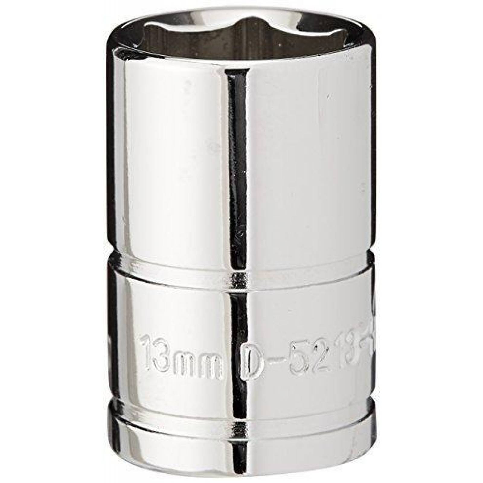 Dado de 13 mm, 6 puntas, cuadro 3/8', Truper 13677